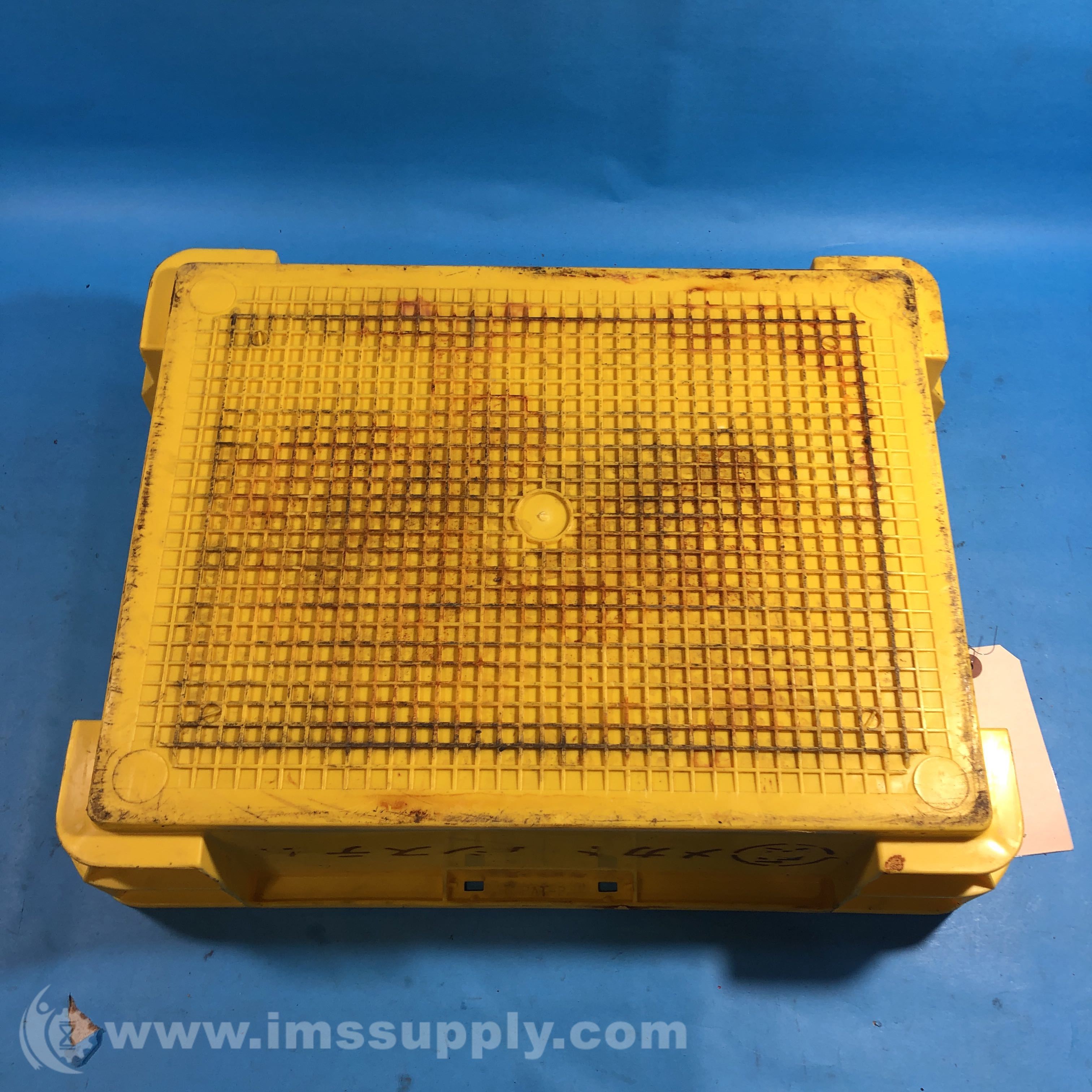 Yazaki PT-14 Yellow Polytainer Storage Container - IMS Supply