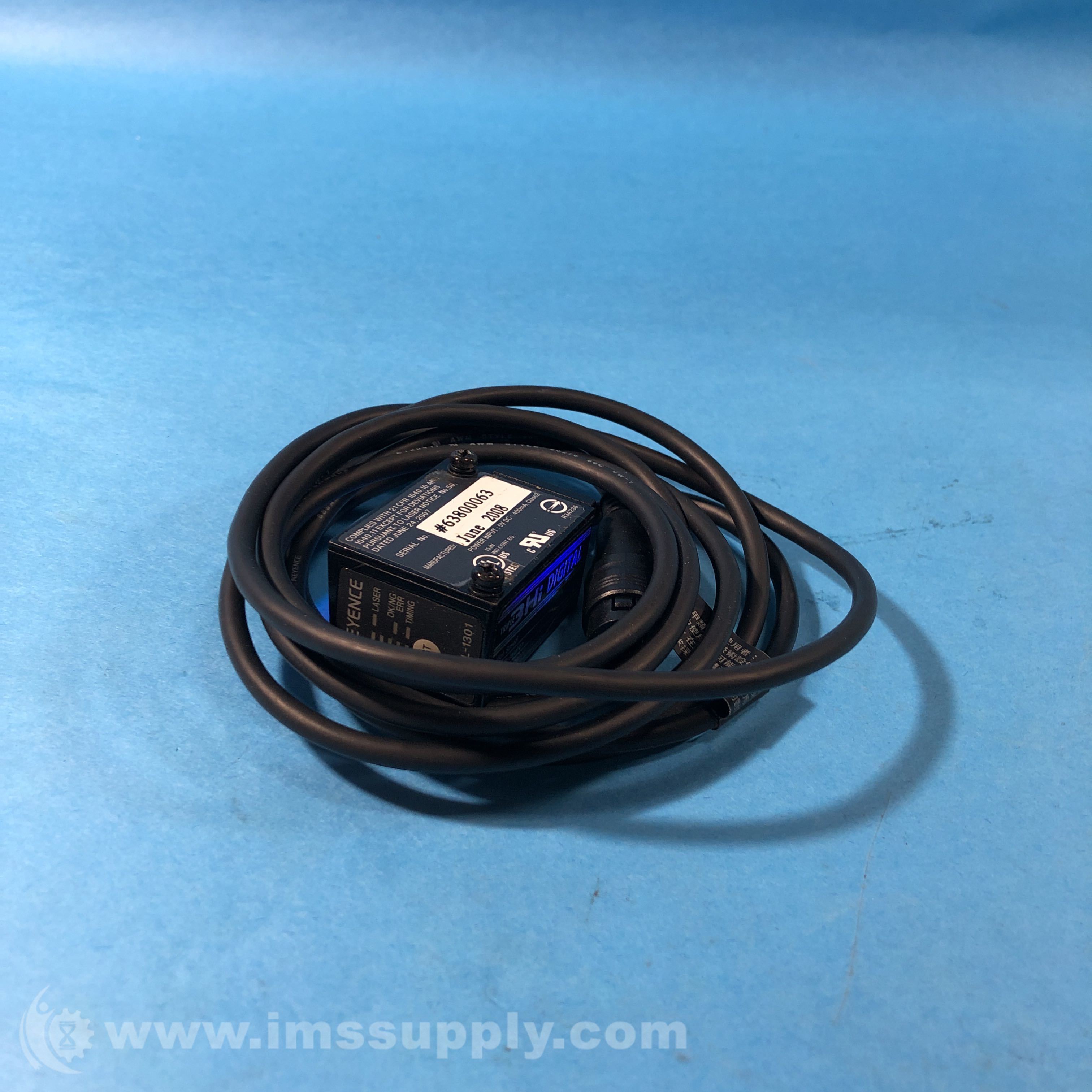 Keyence BL-1301 Ultra Small Digital Barcode Reader - IMS Supply