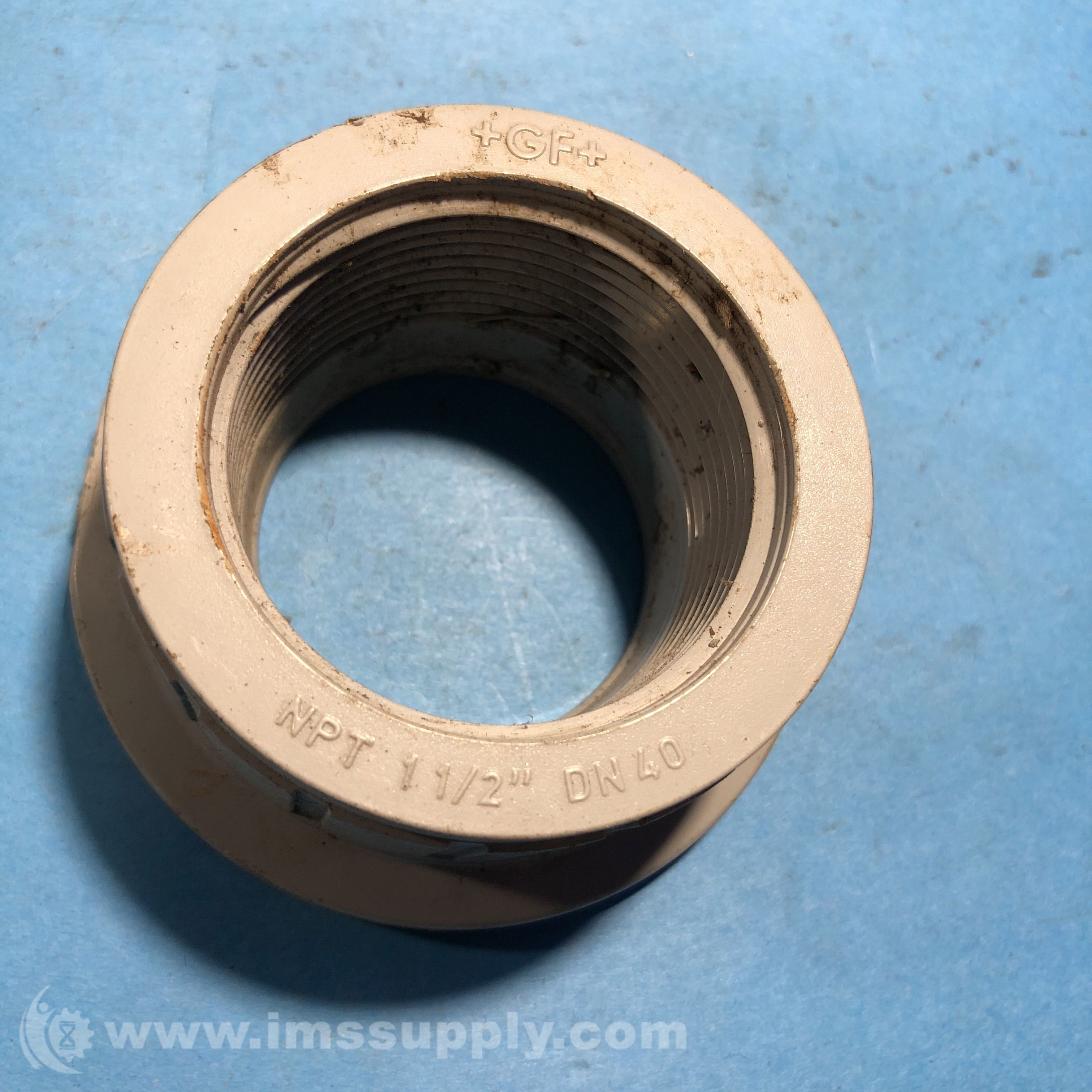 Georg Fischer 1-1/2 Locknut for Plastic Conduit Fitting - IMS Supply