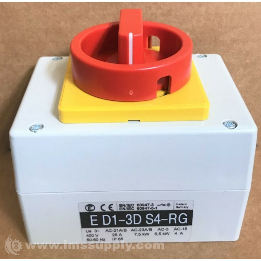 Sontheimer Elektroschaltgerate IEC 60947-3 - IMS Supply