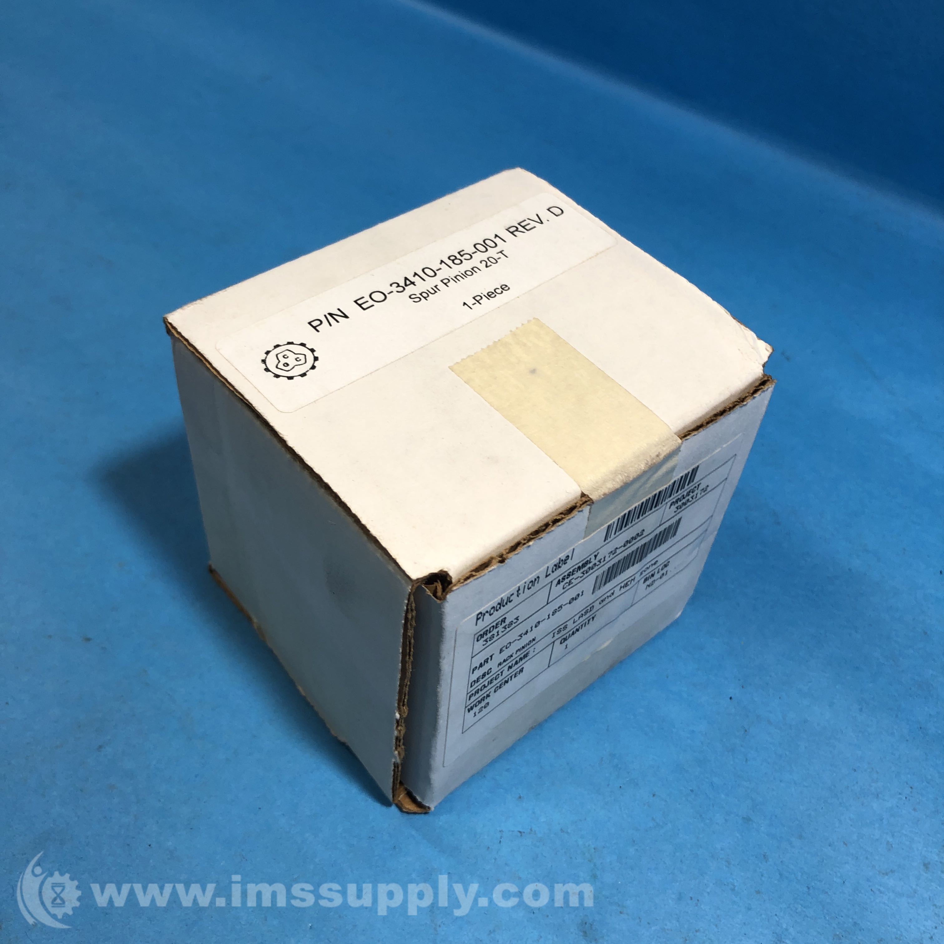 Fanuc E0-3410-185-001 Revision D Spur Pinion Gear, 20-T - IMS Supply