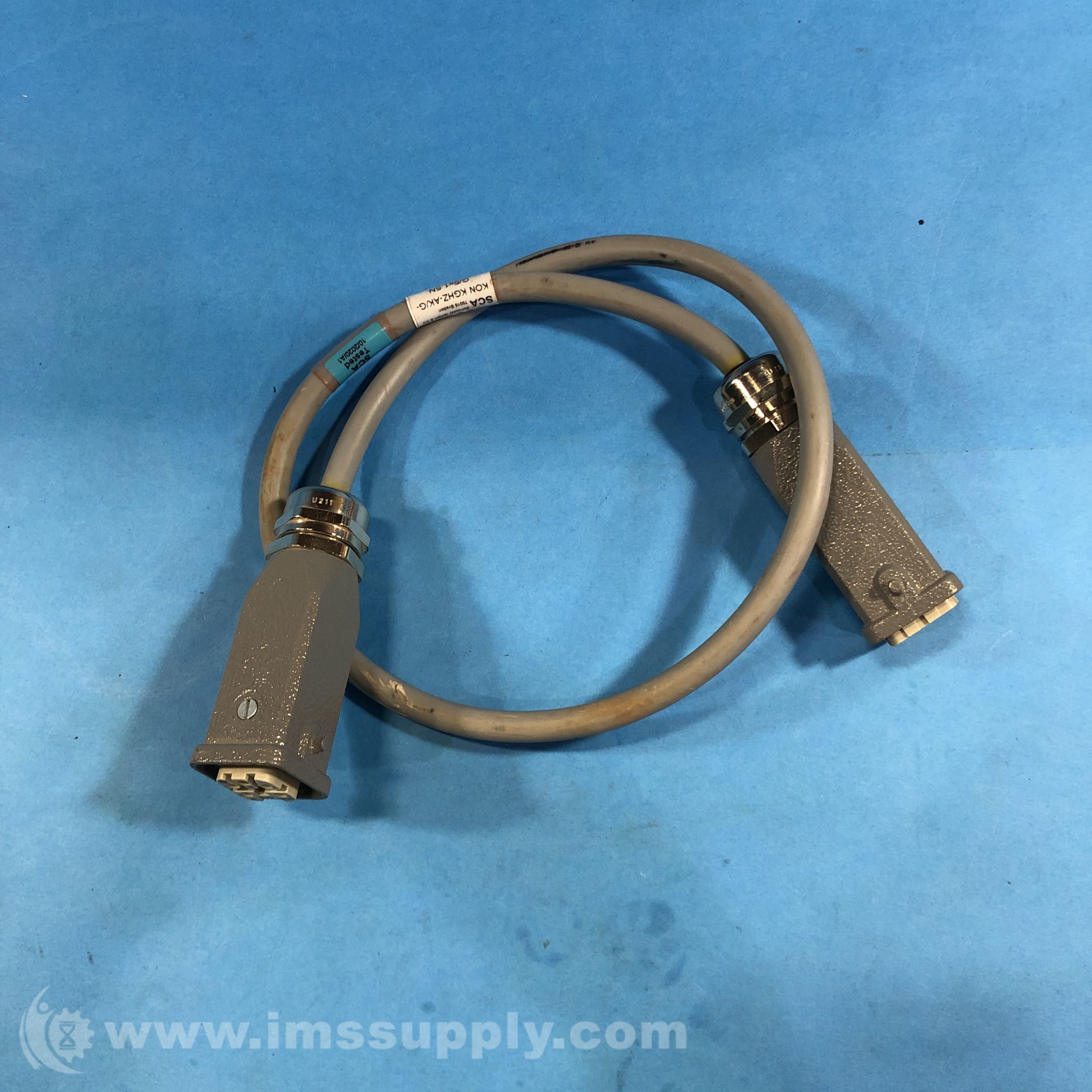 SCA Schucker 0297.450006 Cable Assembly, Male to Female - IMS Supply