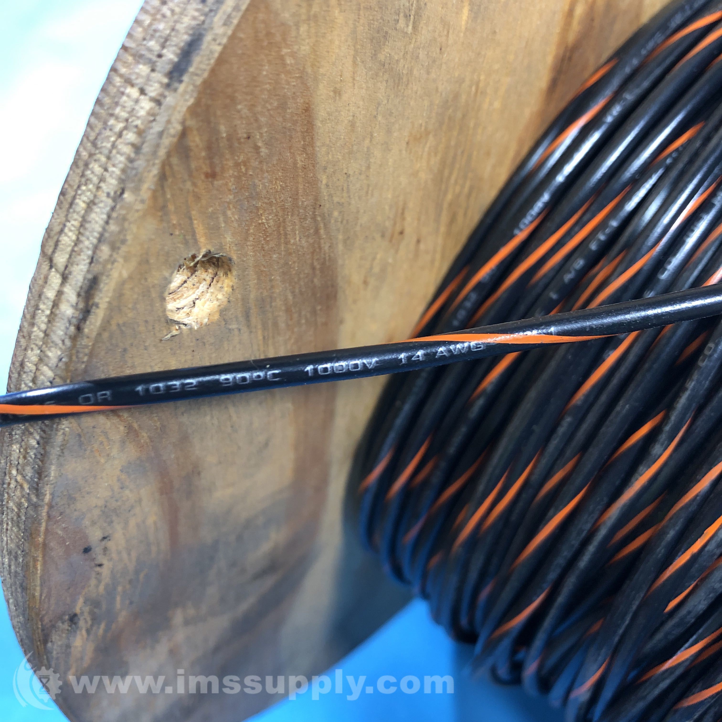 Empire Wire & Supply MTW-14G-18 732 ft. Black / Orange Wire - IMS Supply