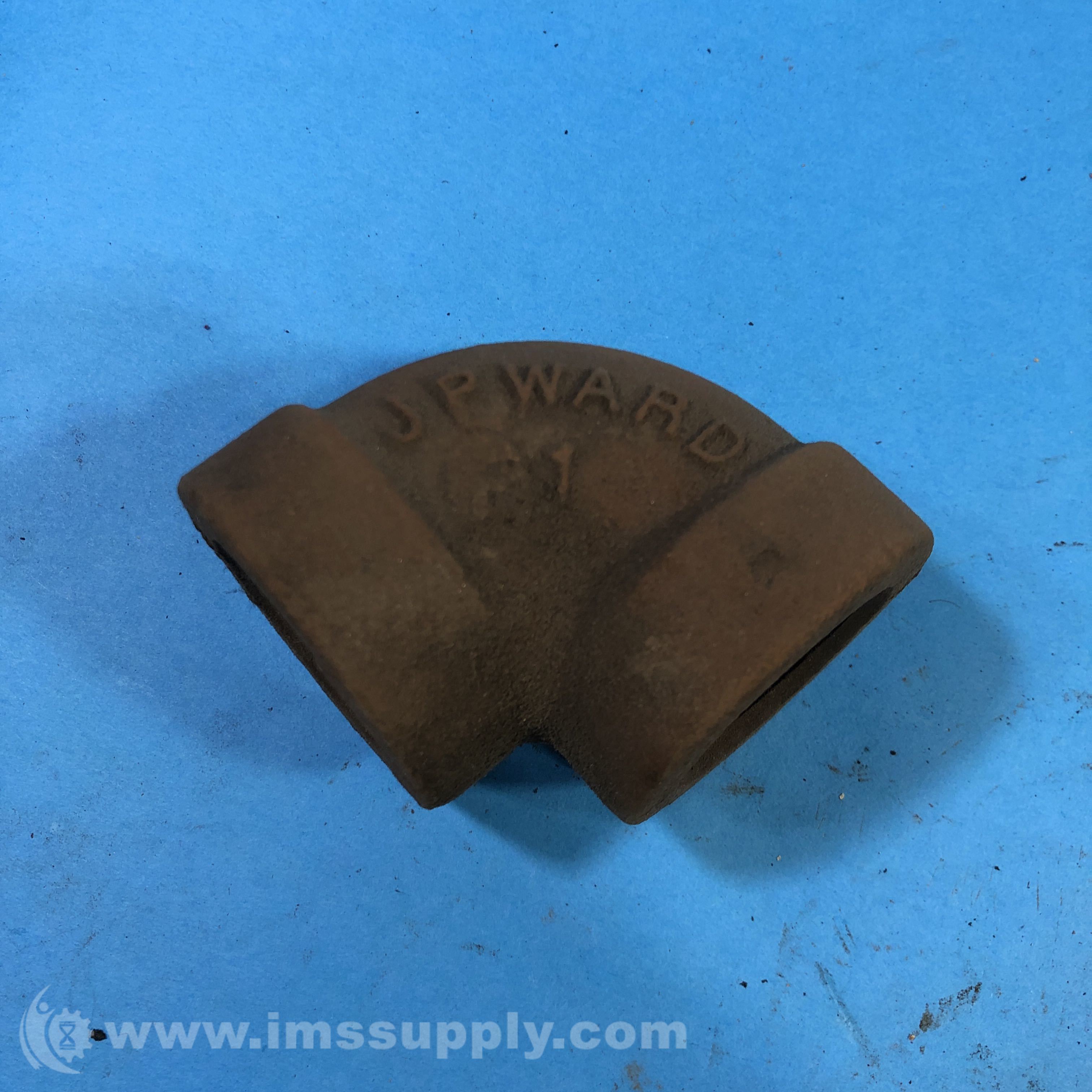 Ward 300mi Bag of 4 1 Cast Iron Pipe Elbow Fittings - IMS Supply