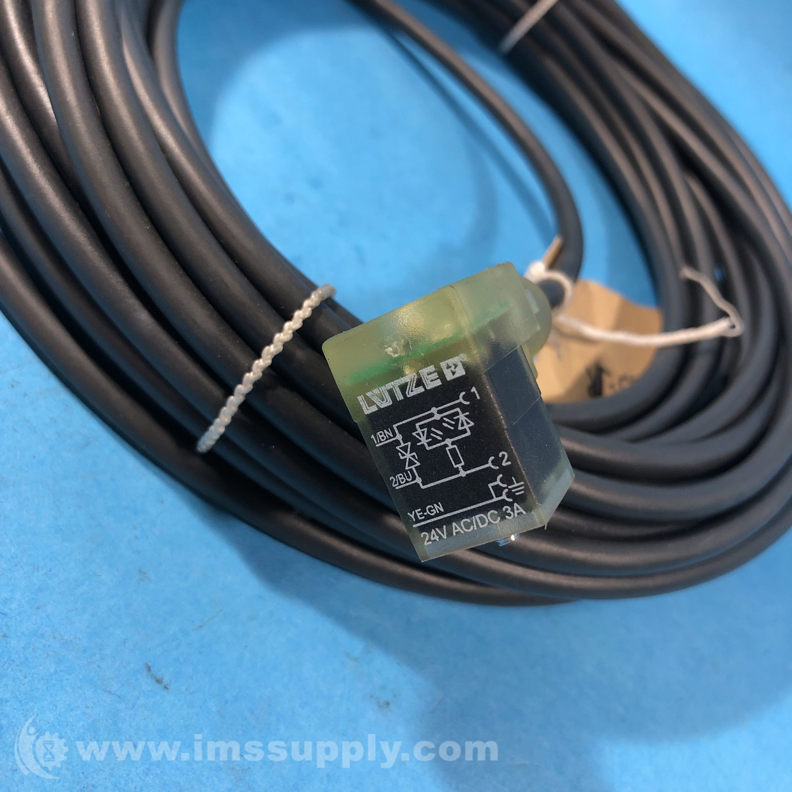 Lutze 24V AC/DC 3A Cable Assembly - IMS Supply
