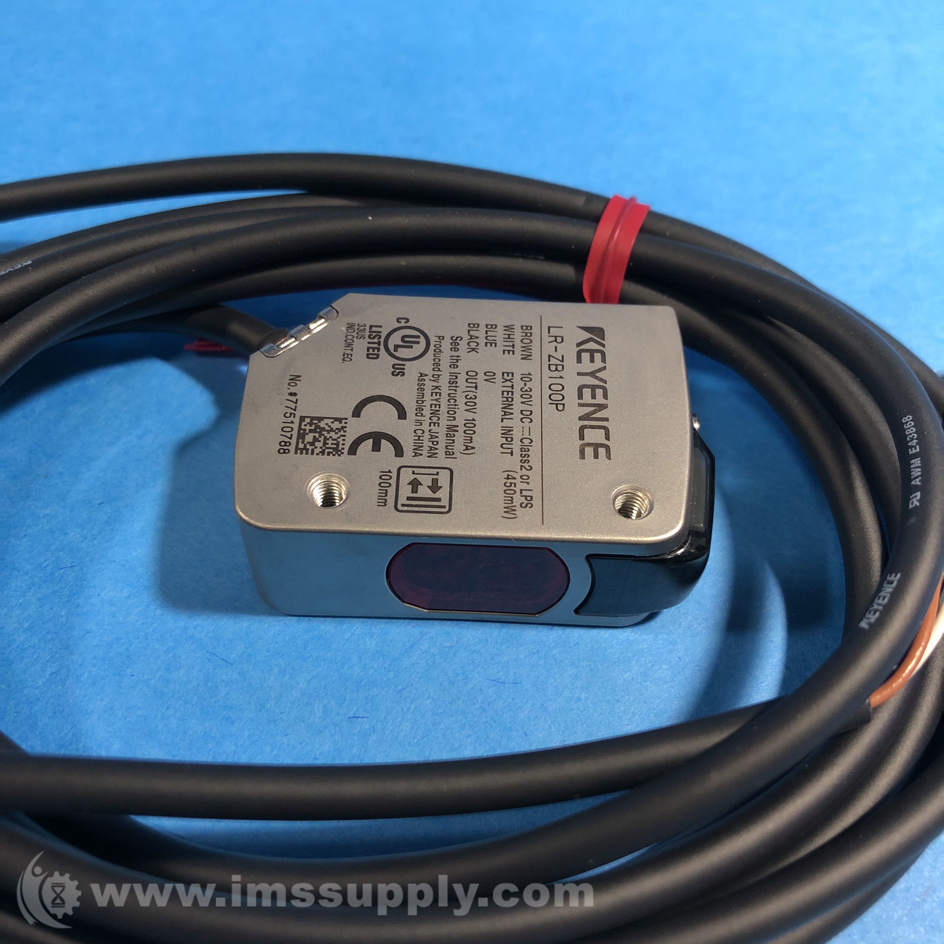 Keyence LR-ZB100P Rectangular Distance Based Laser Sensor - IMS Supply