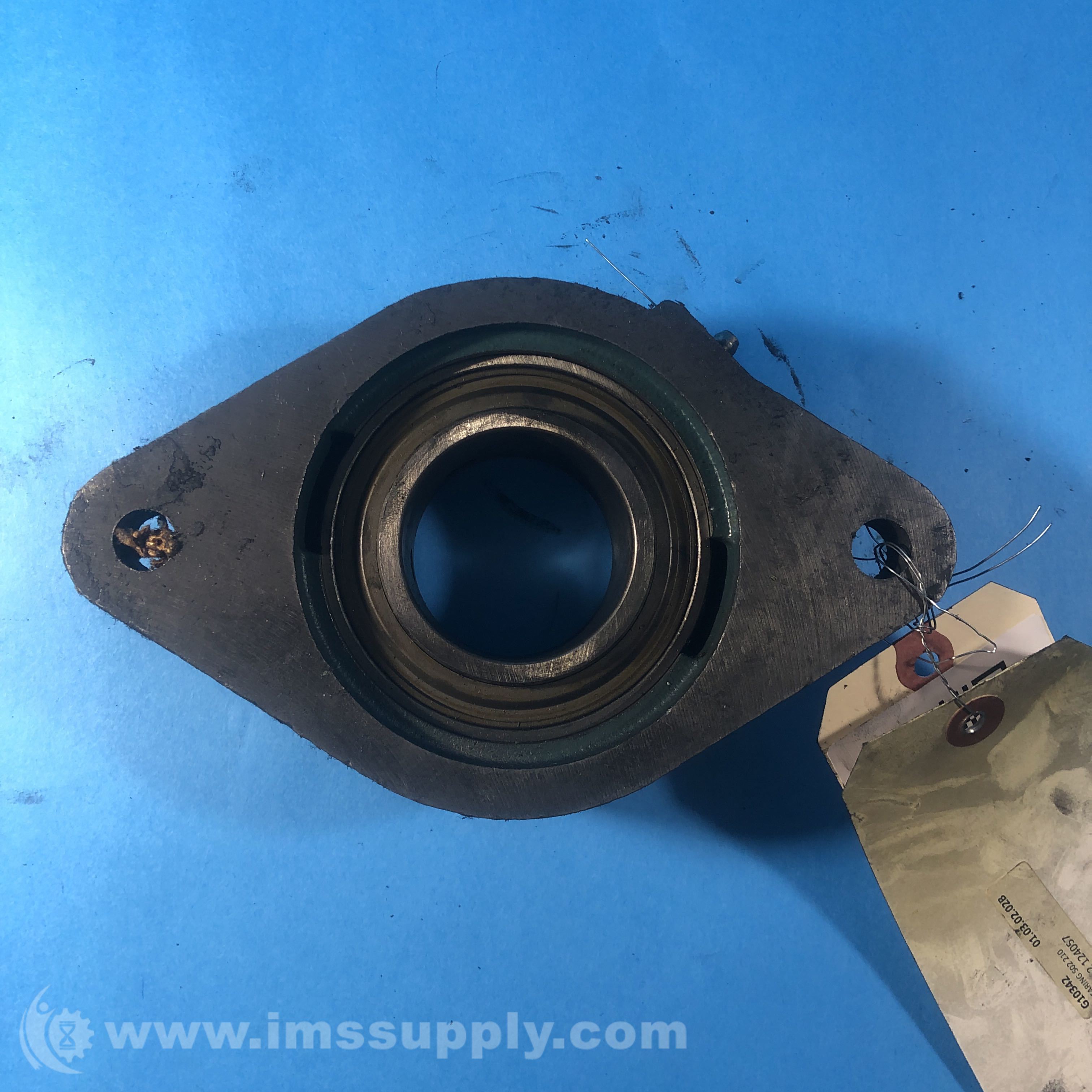 Dodge 124057 Flange-Mount Ball Bearing Unit - 2-Bolt Flange - IMS Supply