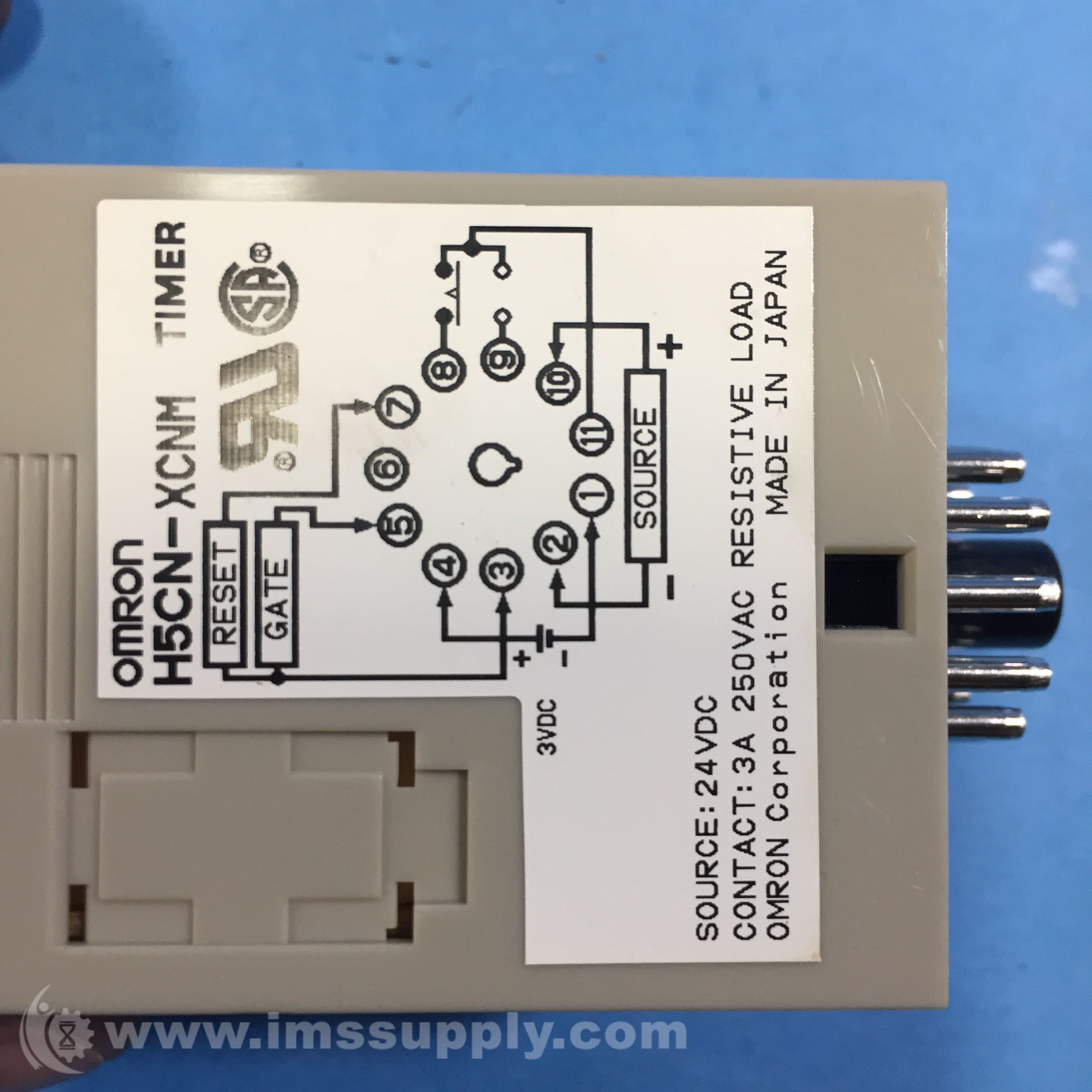 Omron H5CN-XCNM AC100-240 Timer Module, 100 to 240 VAC - IMS Supply