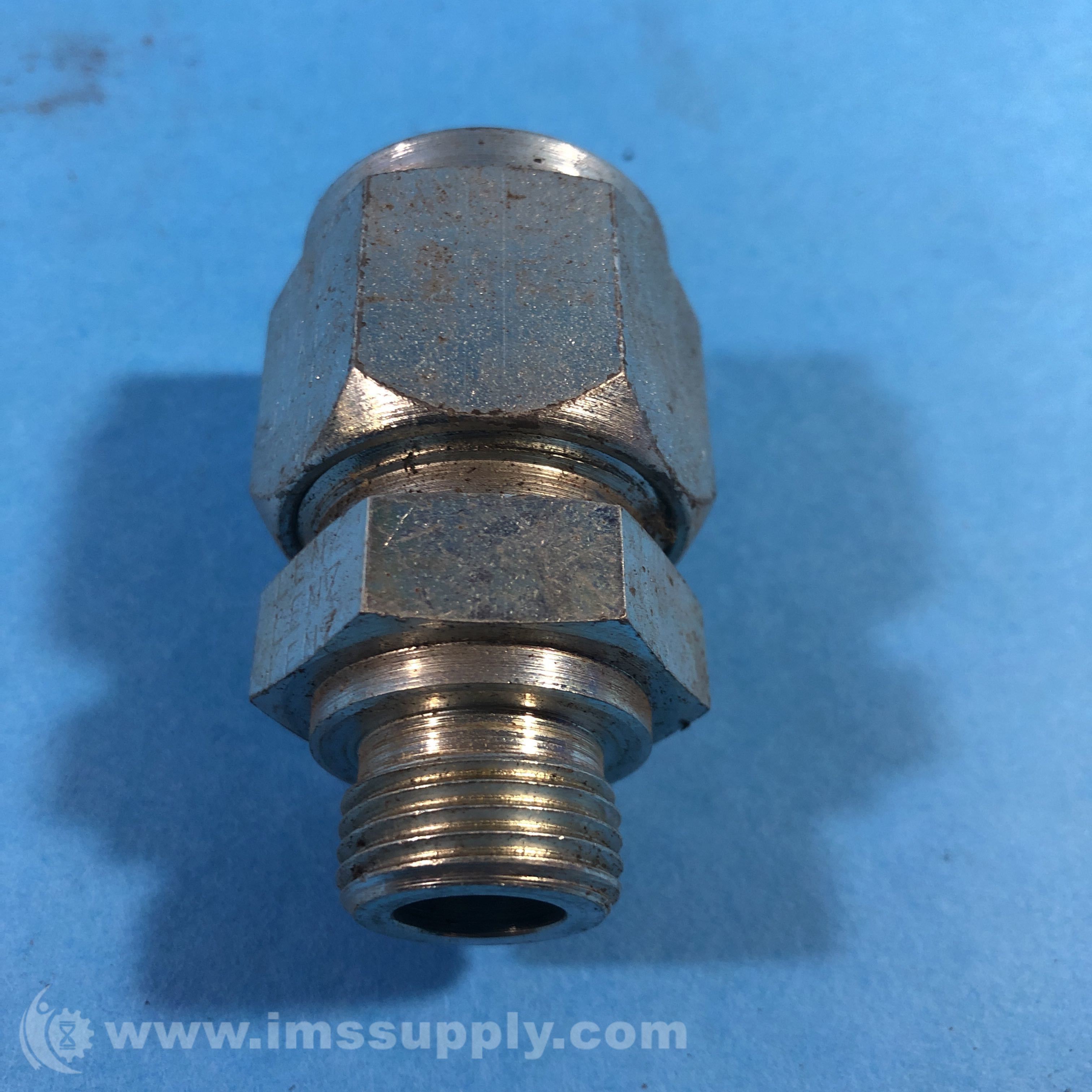 Lenz 12 Hex Steel Male Connector - IMS Supply