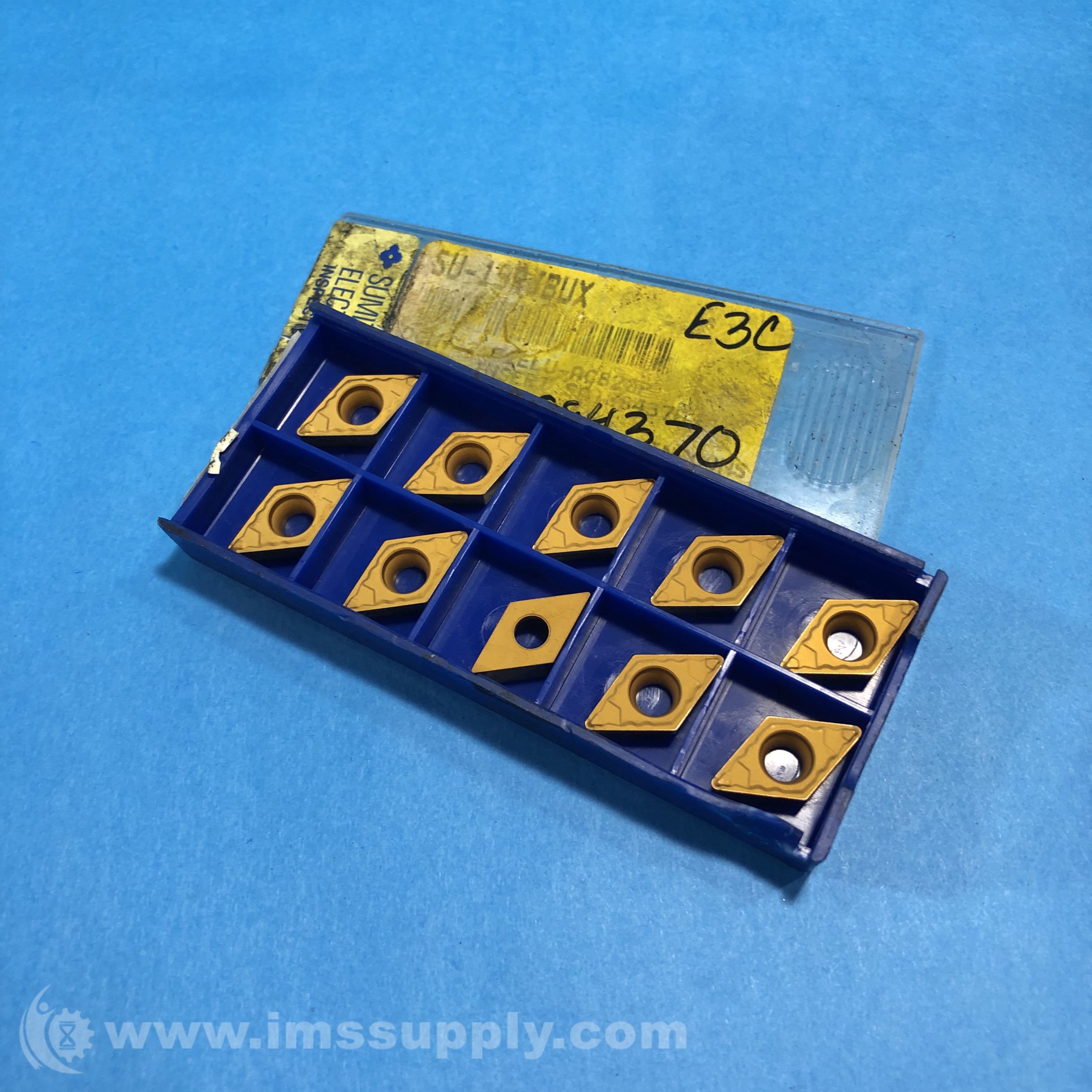 SUMITOMO ELECTRIC INDUSTRIES DCMT11308N-LU Box of 10 Inserts - IMS Supply