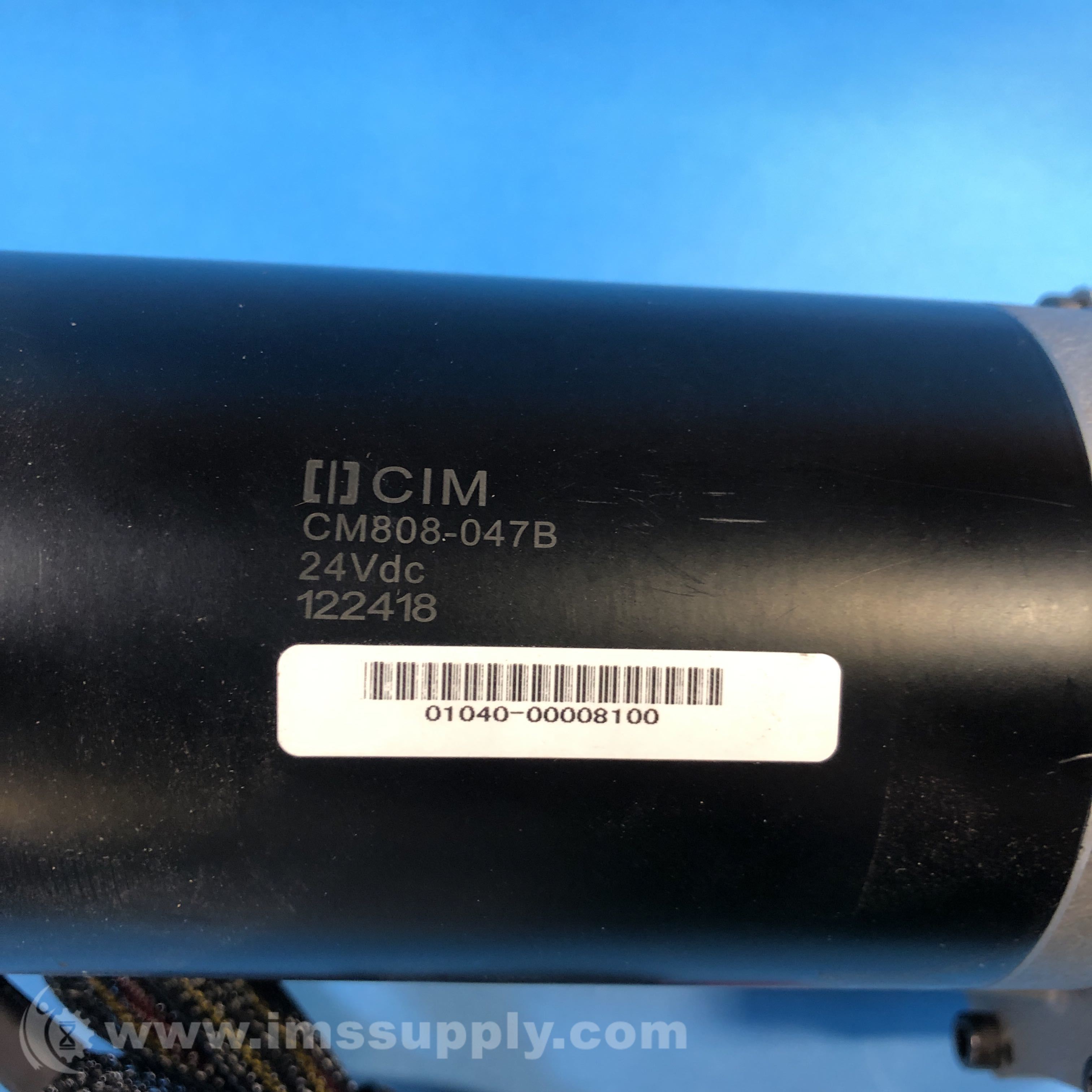 Warner Electric CM808-047B CIM 24 VDC Motor - IMS Supply