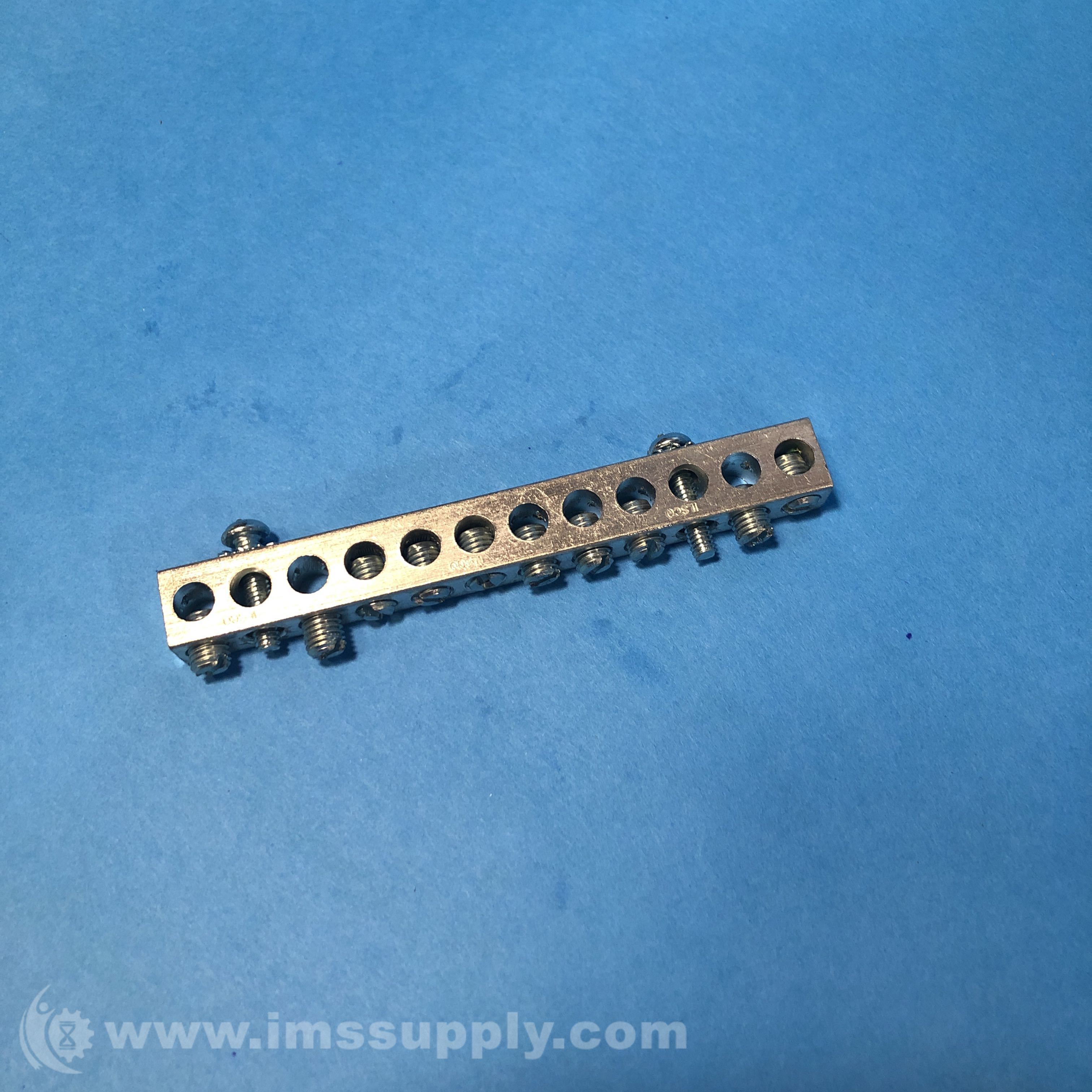 Ilsco Lsco Aluminum Neutral Lug Bar 12 Port Connector - IMS Supply