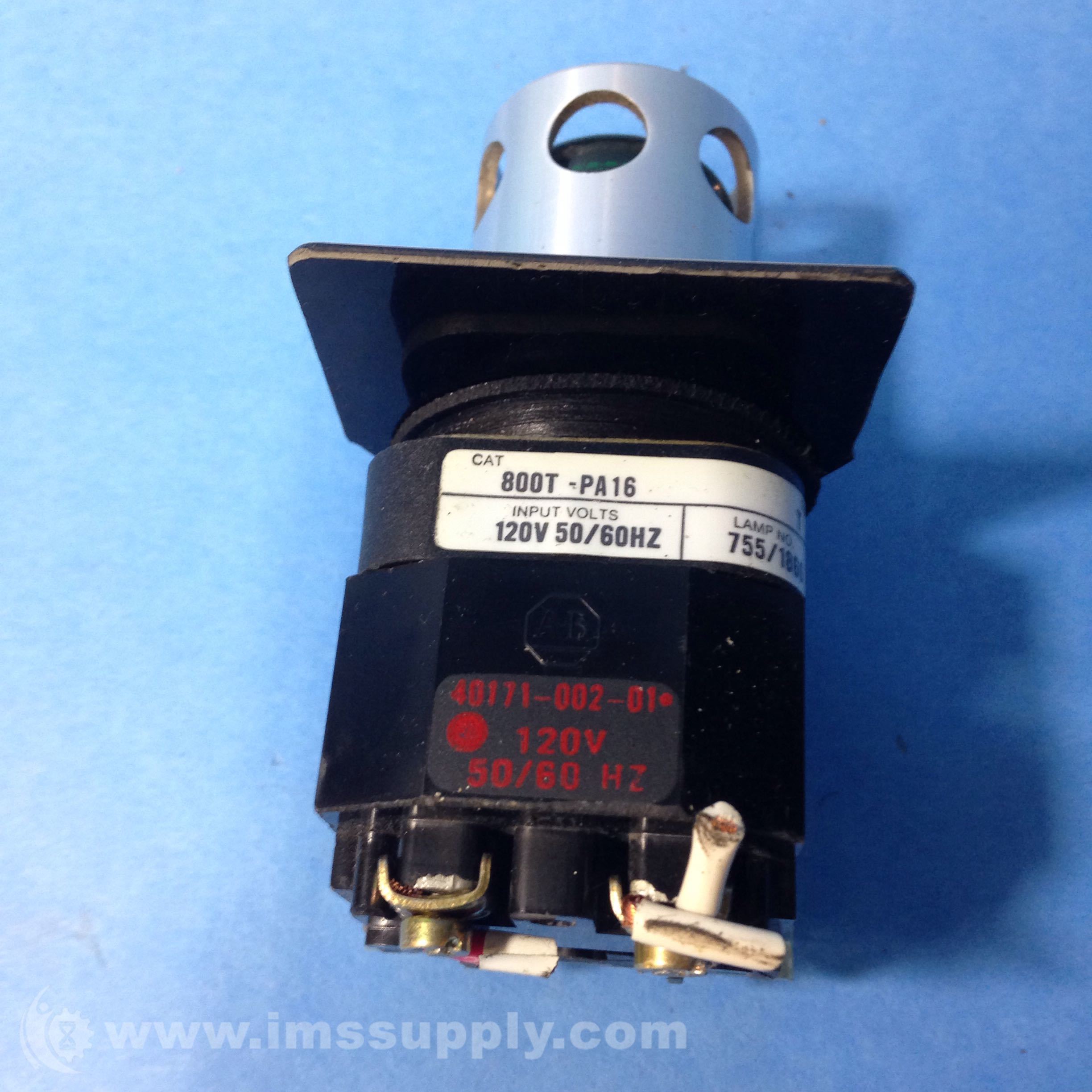 Allen Bradley 800T-PA16 800T PB, 30mm Momentary Push Button - IMS Supply