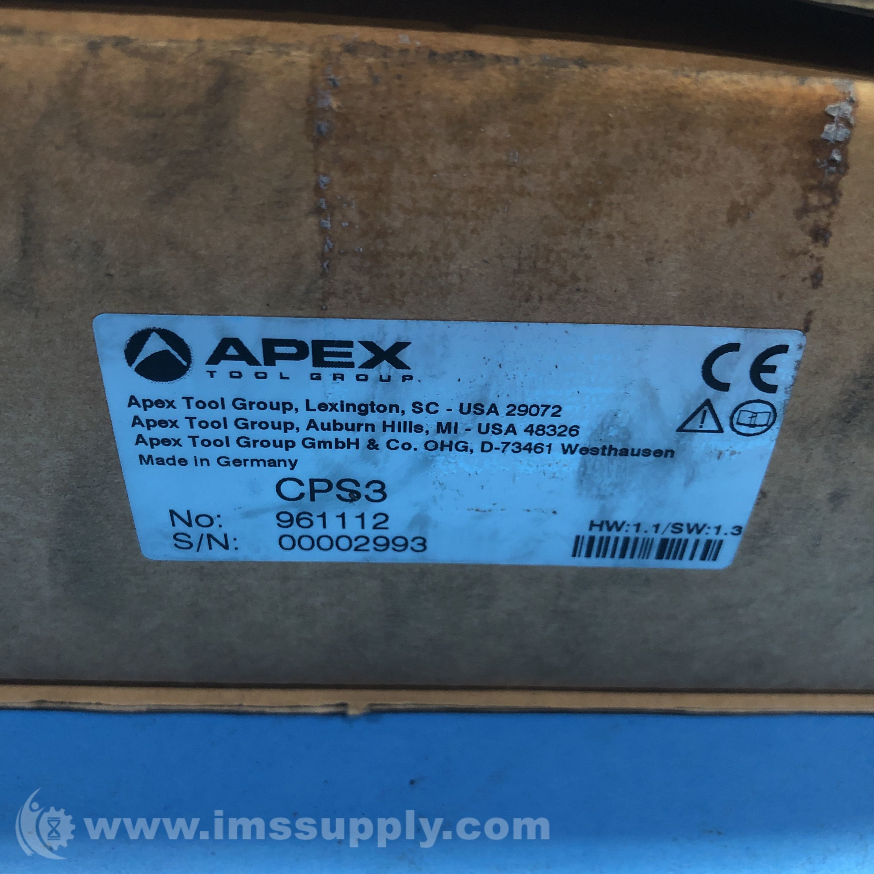 Apex Tools CPS3 Supply Module - IMS Supply