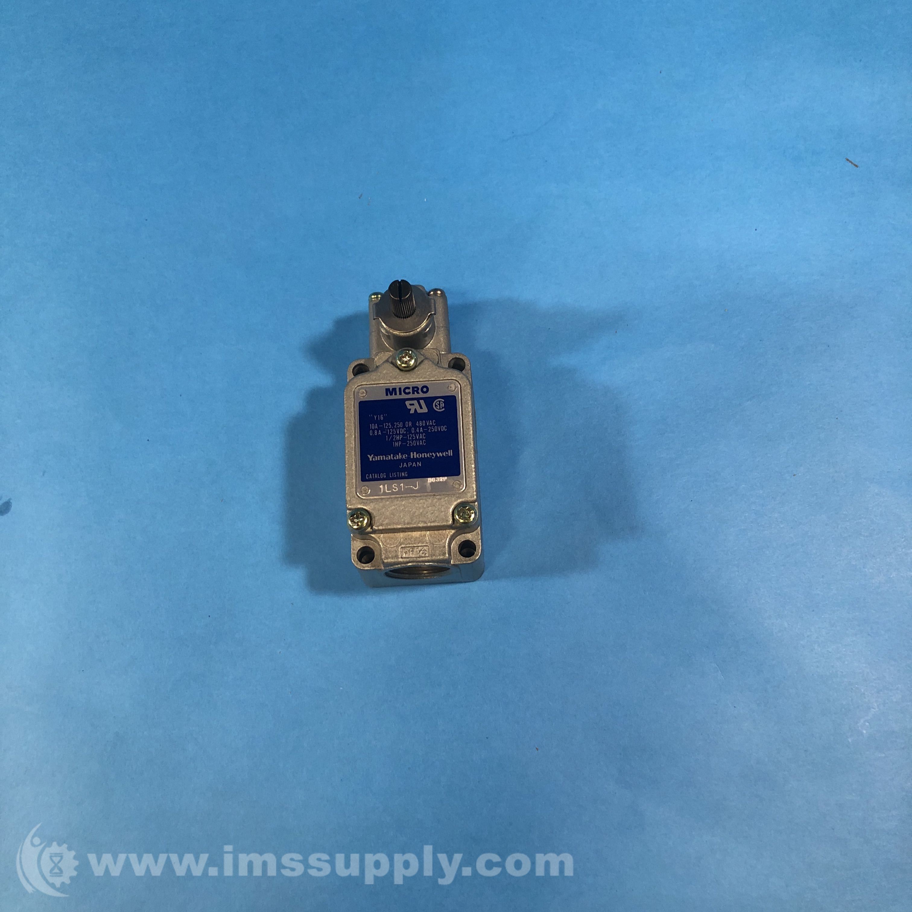 Yamatake 1LS1-J Micro Limit Switch Y16 - IMS Supply
