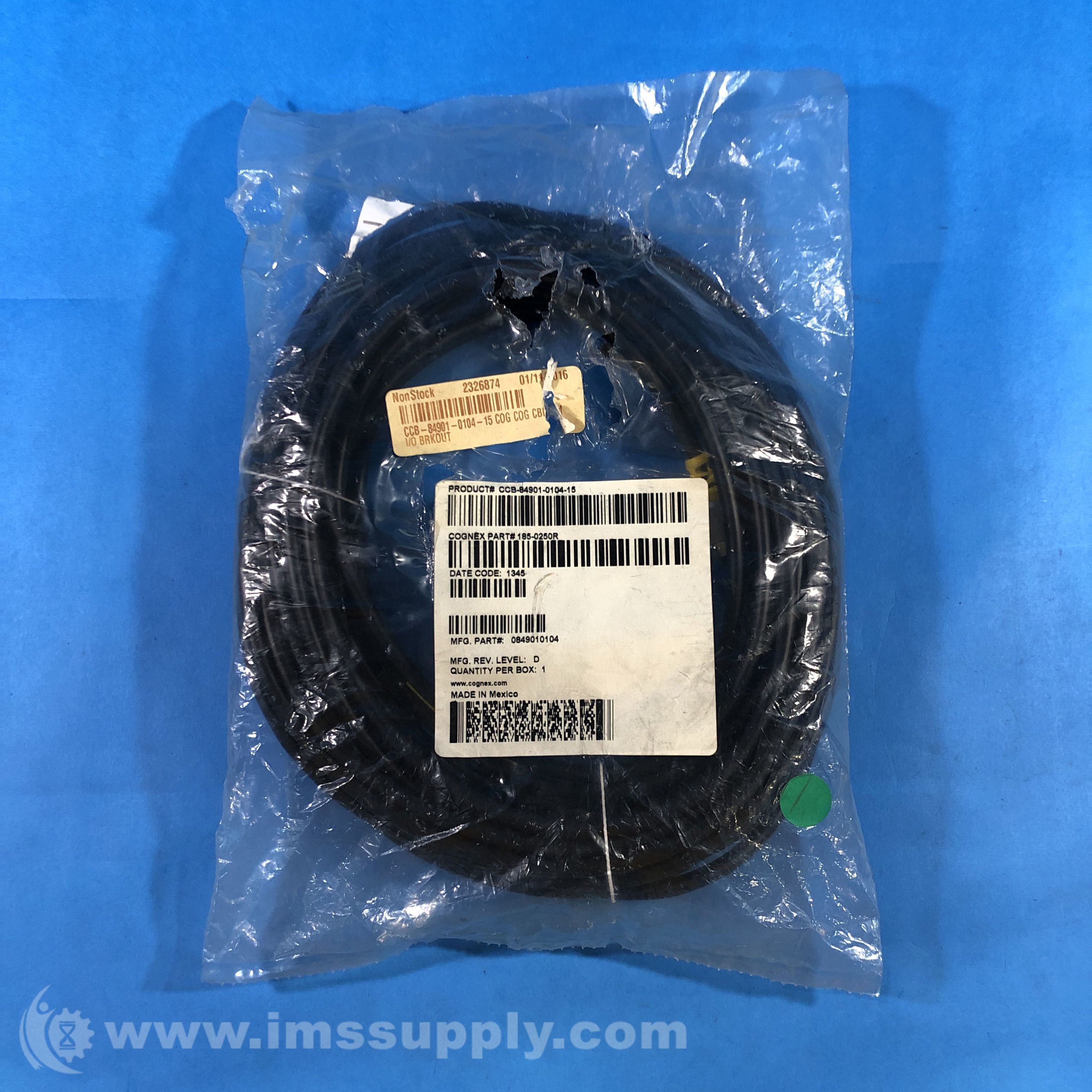 Cognex 185-0250R, Breakout Cable - IMS Supply