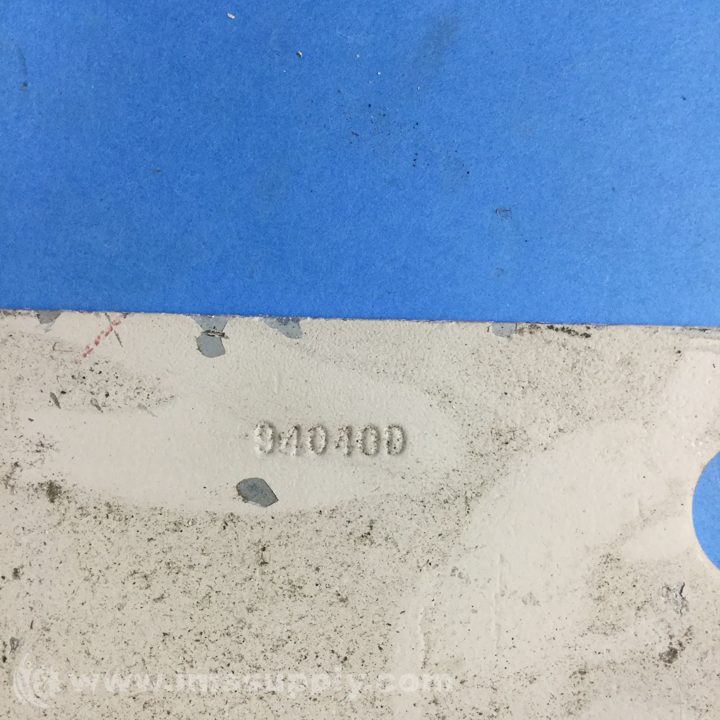 B Line B281SQ Double Post Zinc-Plated Channel Square Base - IMS Supply