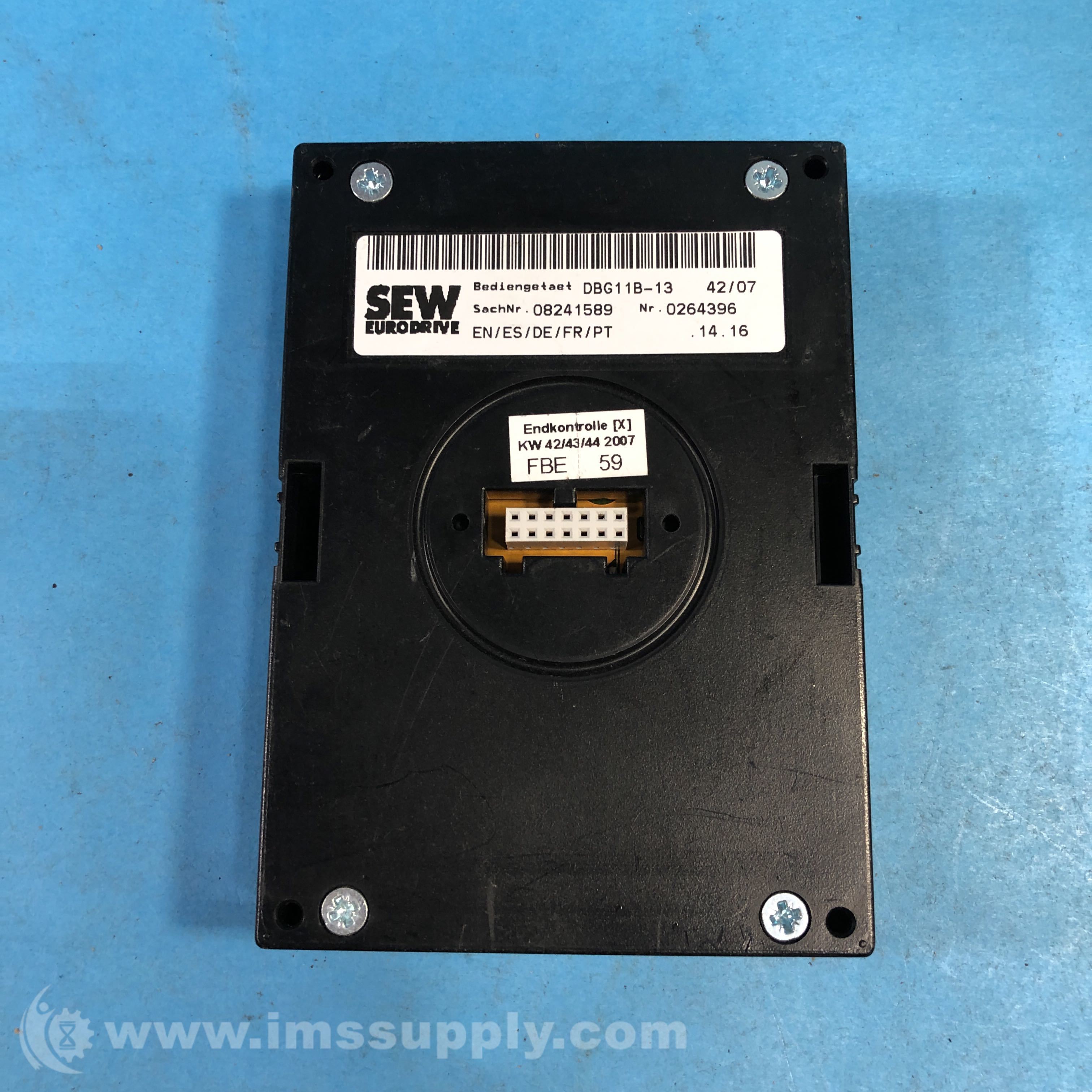 Sew Eurodrive DBG11B-13 Operator Keypad - IMS Supply