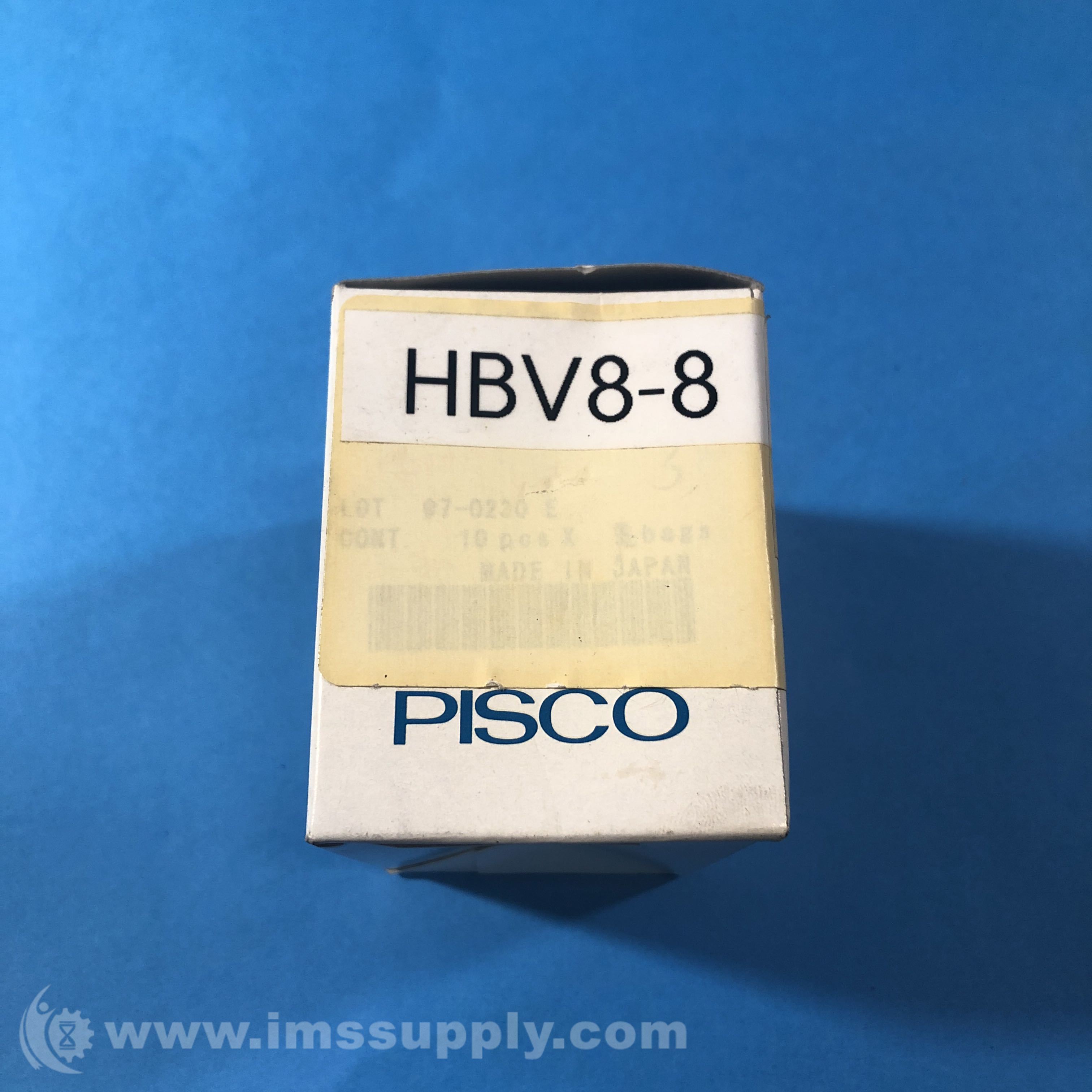 Pisco HBV8-8 Flow Path Switching Valve - IMS Supply