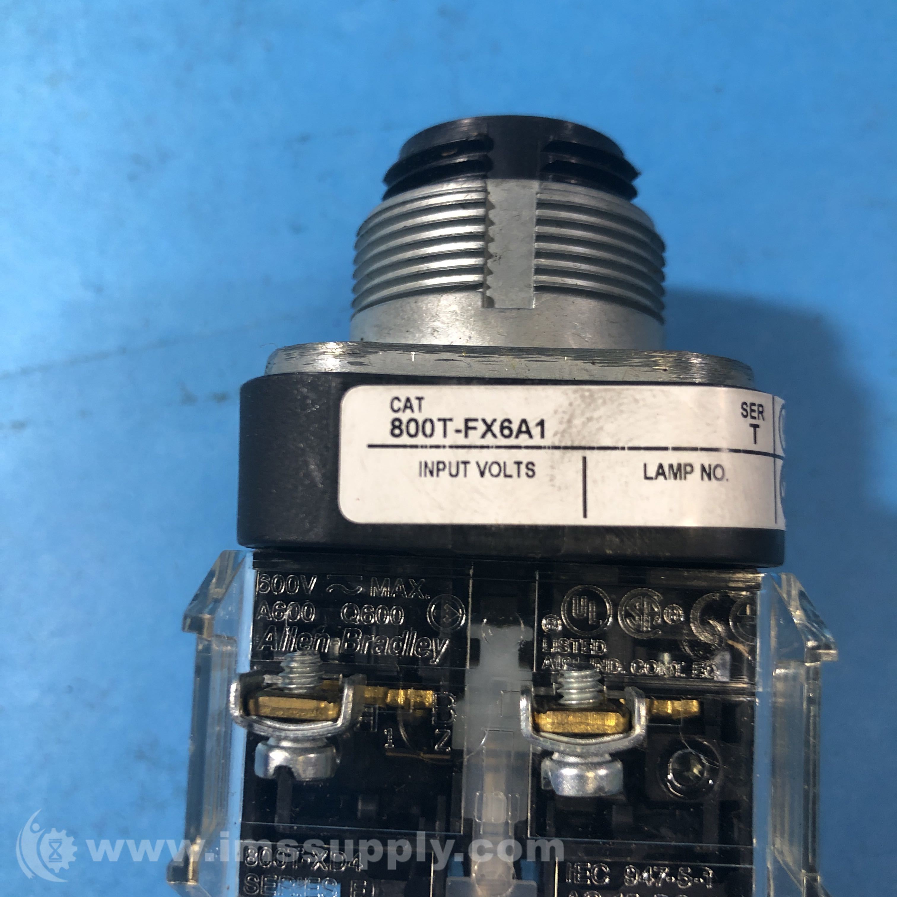 Allen Bradley 800T-FX6A1 Series T Push Button - IMS Supply