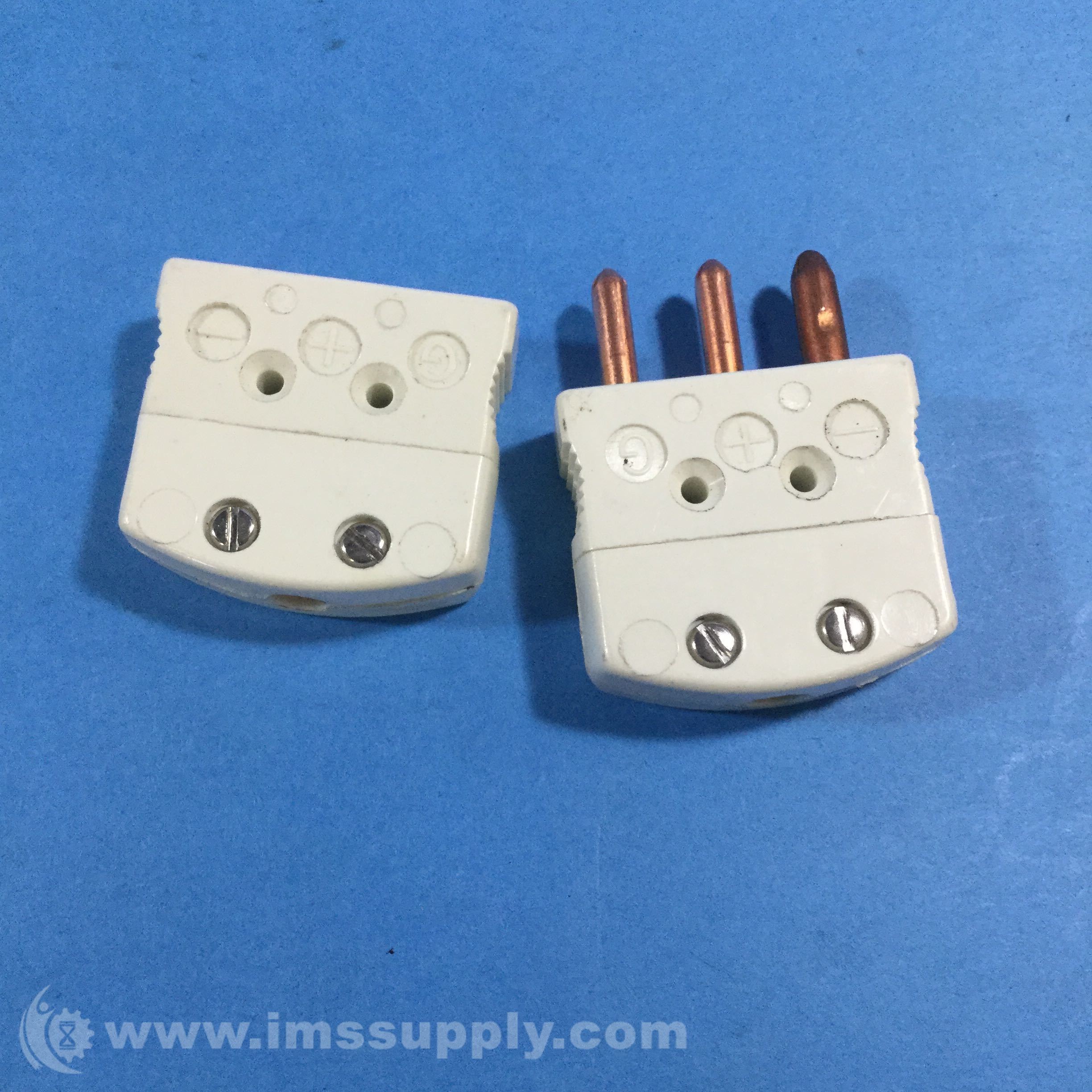 Omega 3 pin - + G Connectors - IMS Supply