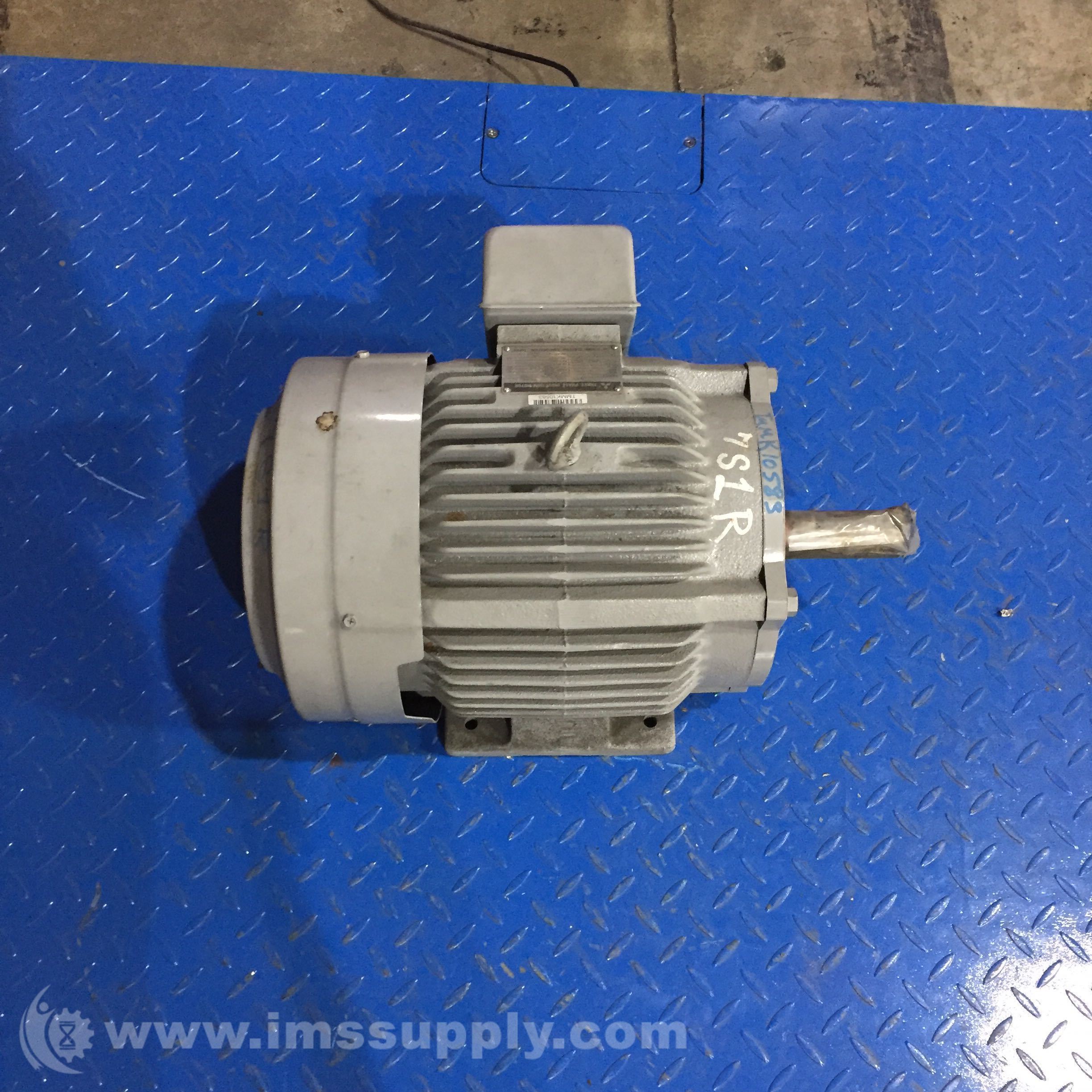 Mitsubishi 213T Three Phase Induction Motor, 60 Hz, 460 Volt - IMS Supply