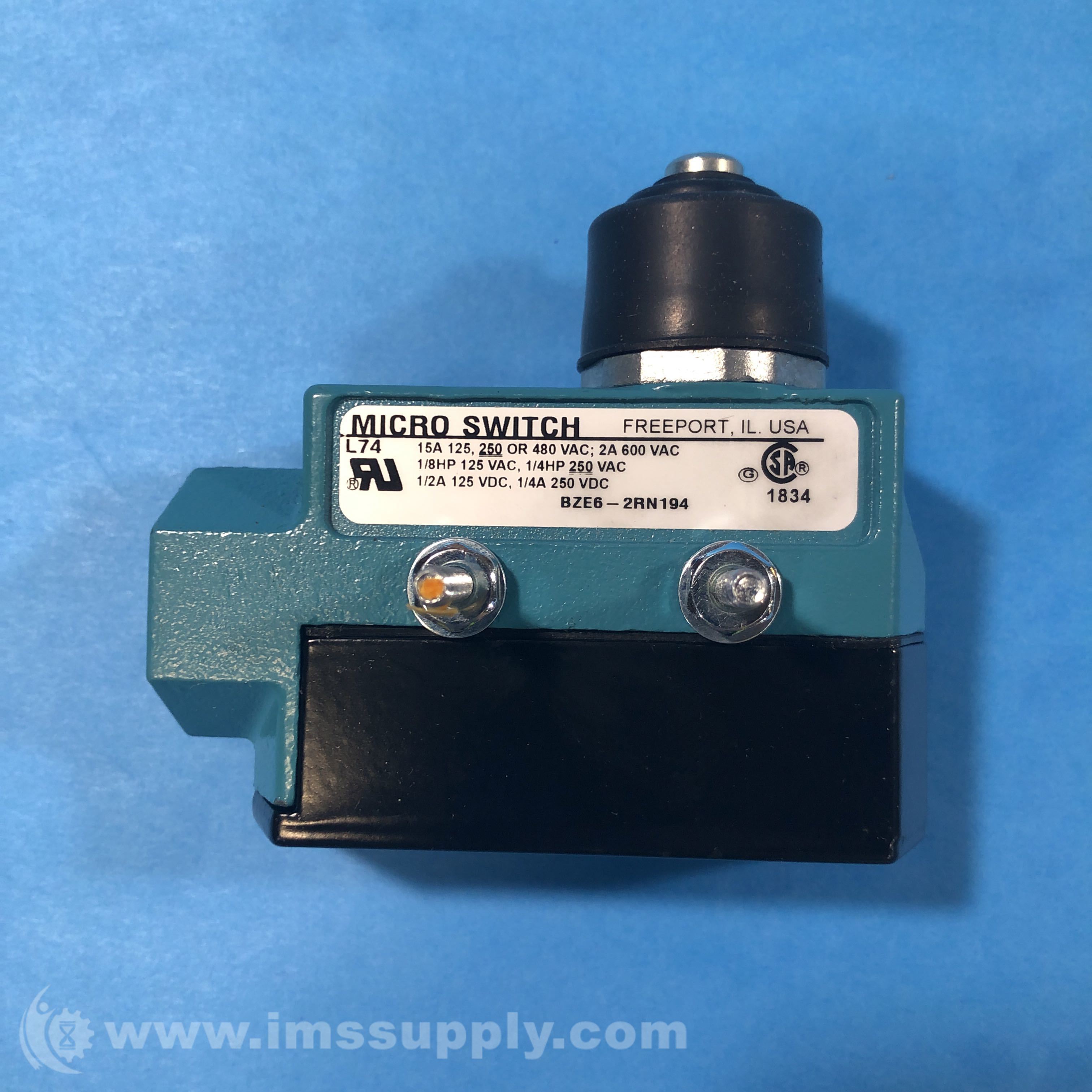 Micro Switch BZE6-2RN194 Limit Switch - IMS Supply