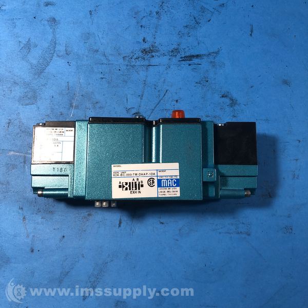 MAC Valves Inc 82A-BC-000-TM-DAAP-1DA Solenoid Valve - IMS Supply