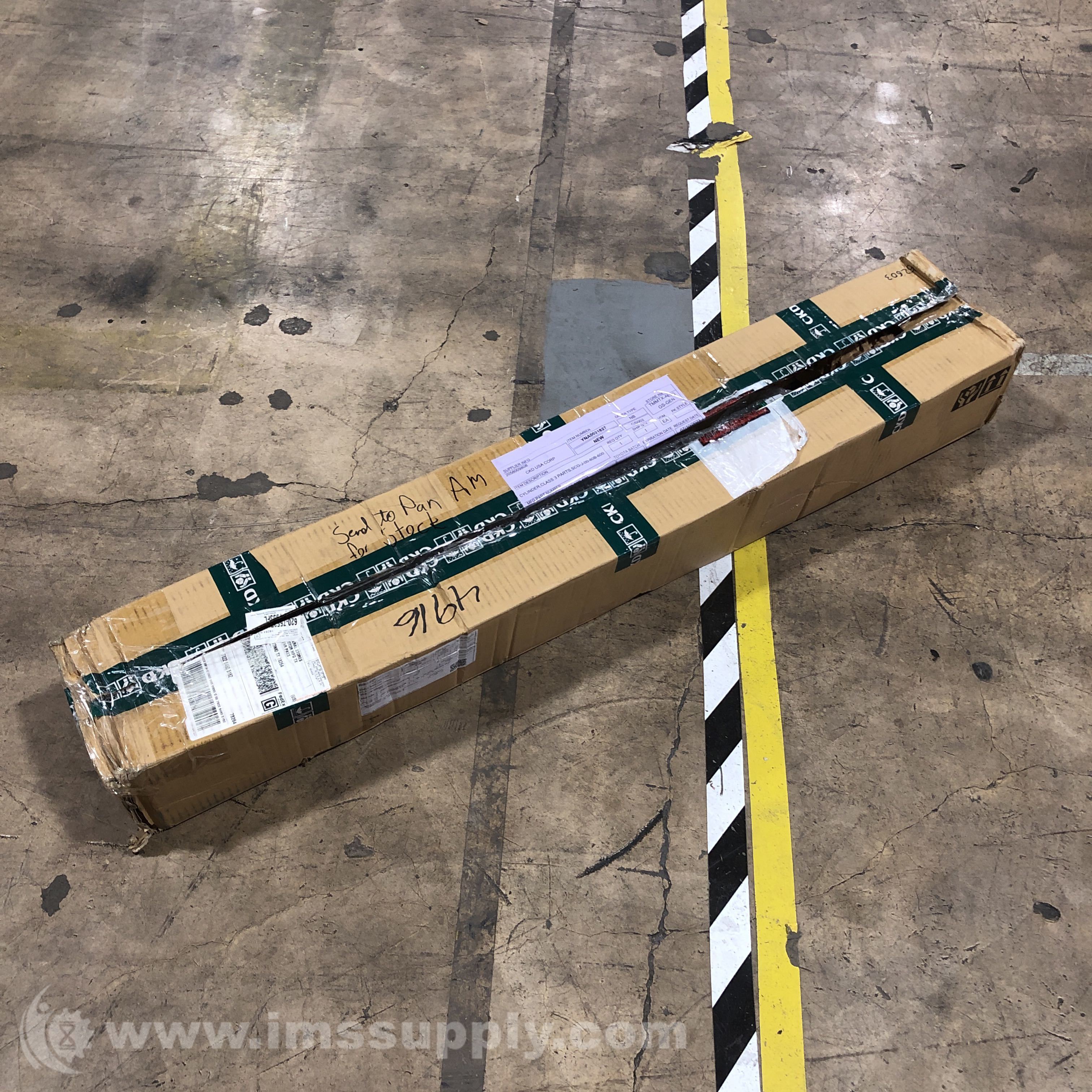 CKD SCG-J-00-80B-600 Pneumatic Cylinder - IMS Supply