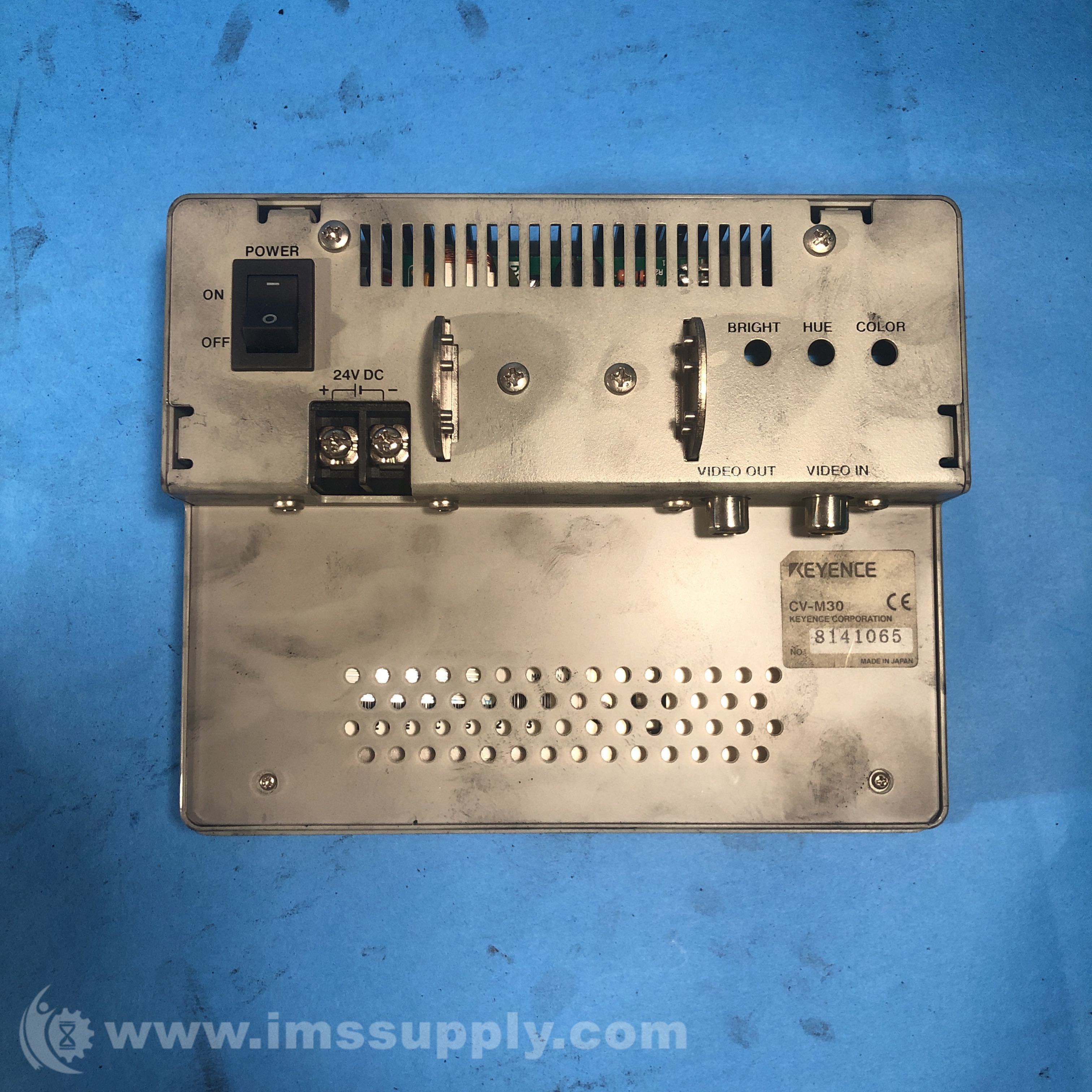 Keyence CV-M30 Monitor, Full Color, 5.5-inch Screen - IMS Supply