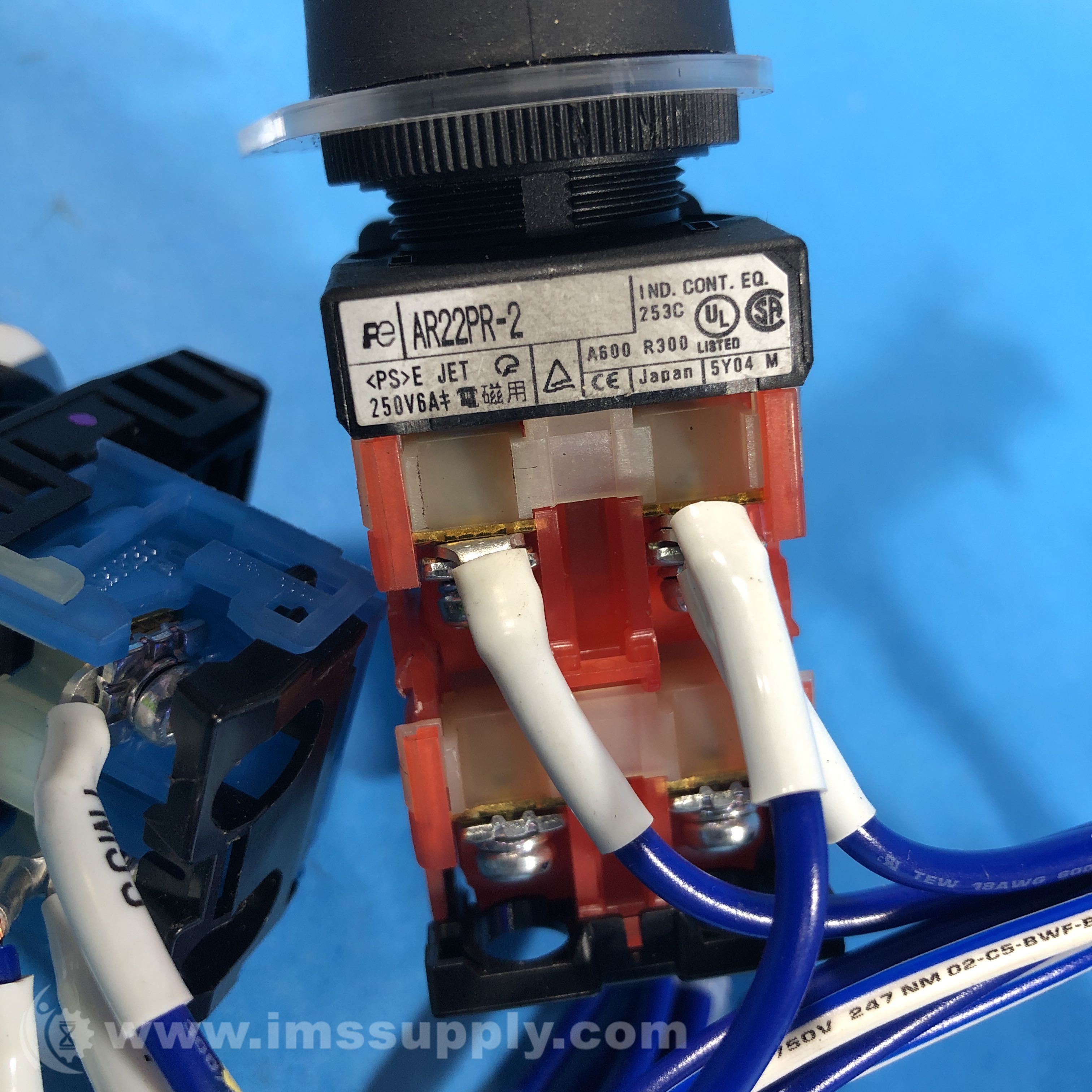 Fuji Electric AR22PCR-3 044 Selector Switch - IMS Supply