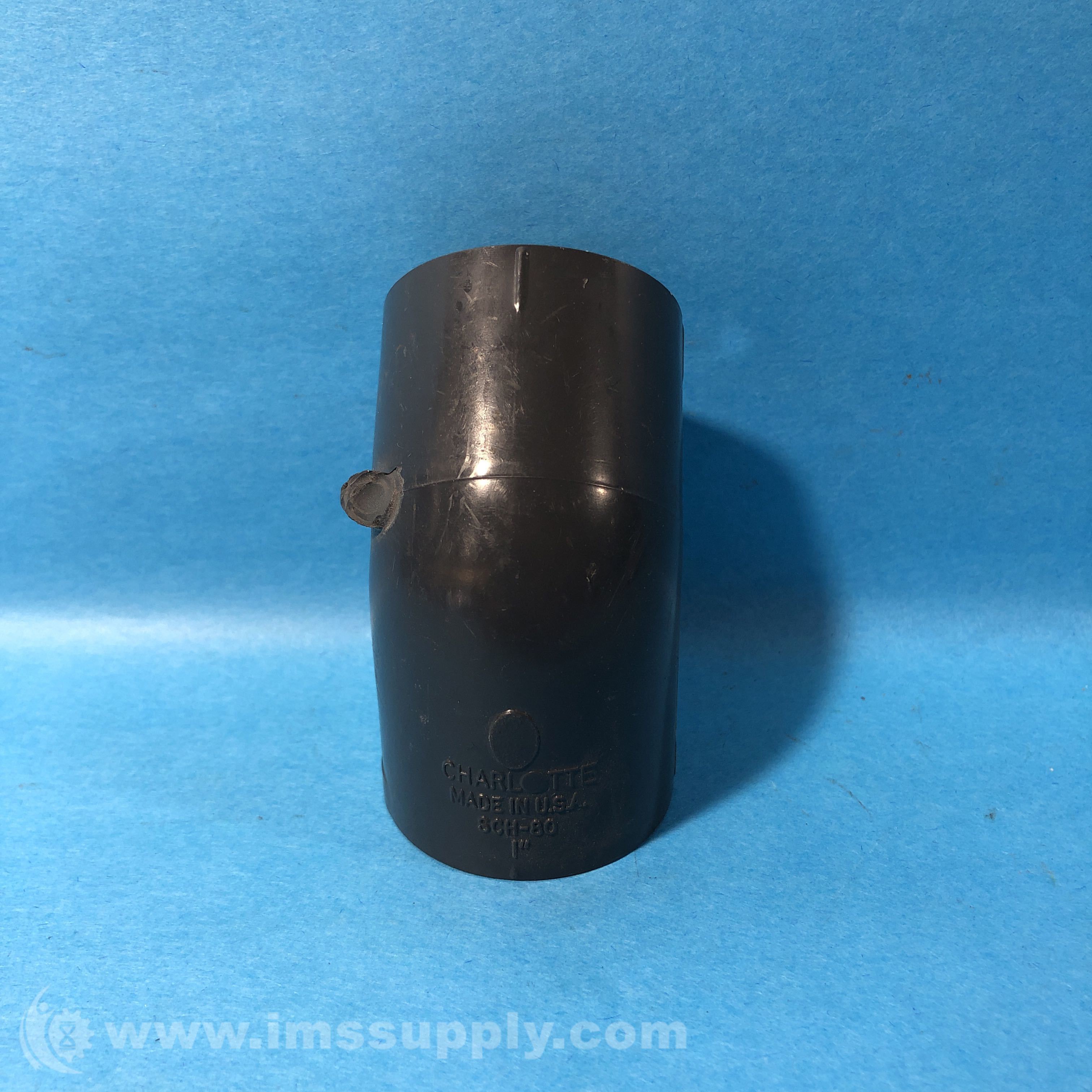 Charlotte Pipe 817-010 Elbow Pipe, 1 in, Socket Connection - IMS Supply