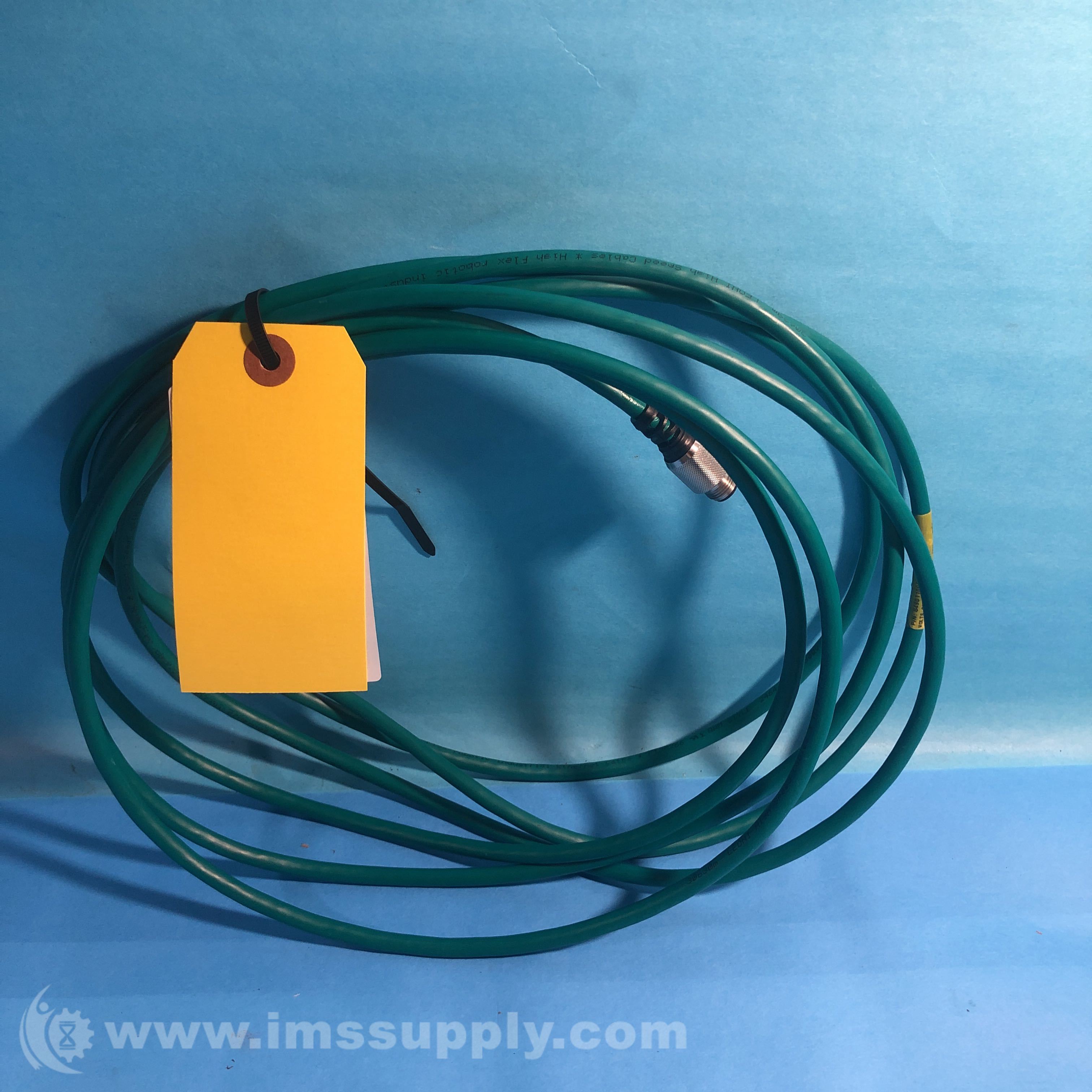 Cognex 849011003 8-pin M12 to RJ45, 5m, Ethernet Cable - IMS Supply