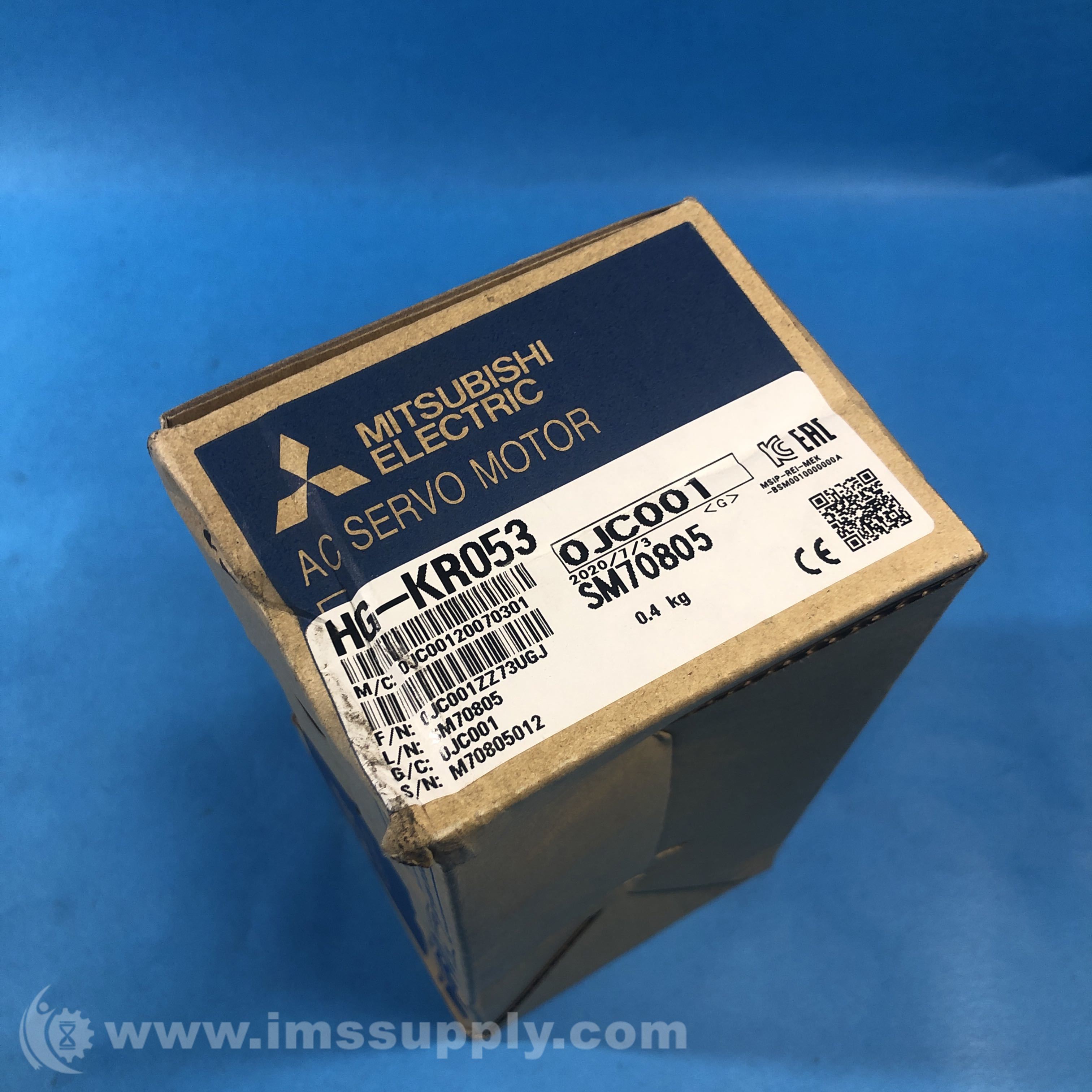 Mitsubishi HG-KR053 HG Series Servomotor - IMS Supply