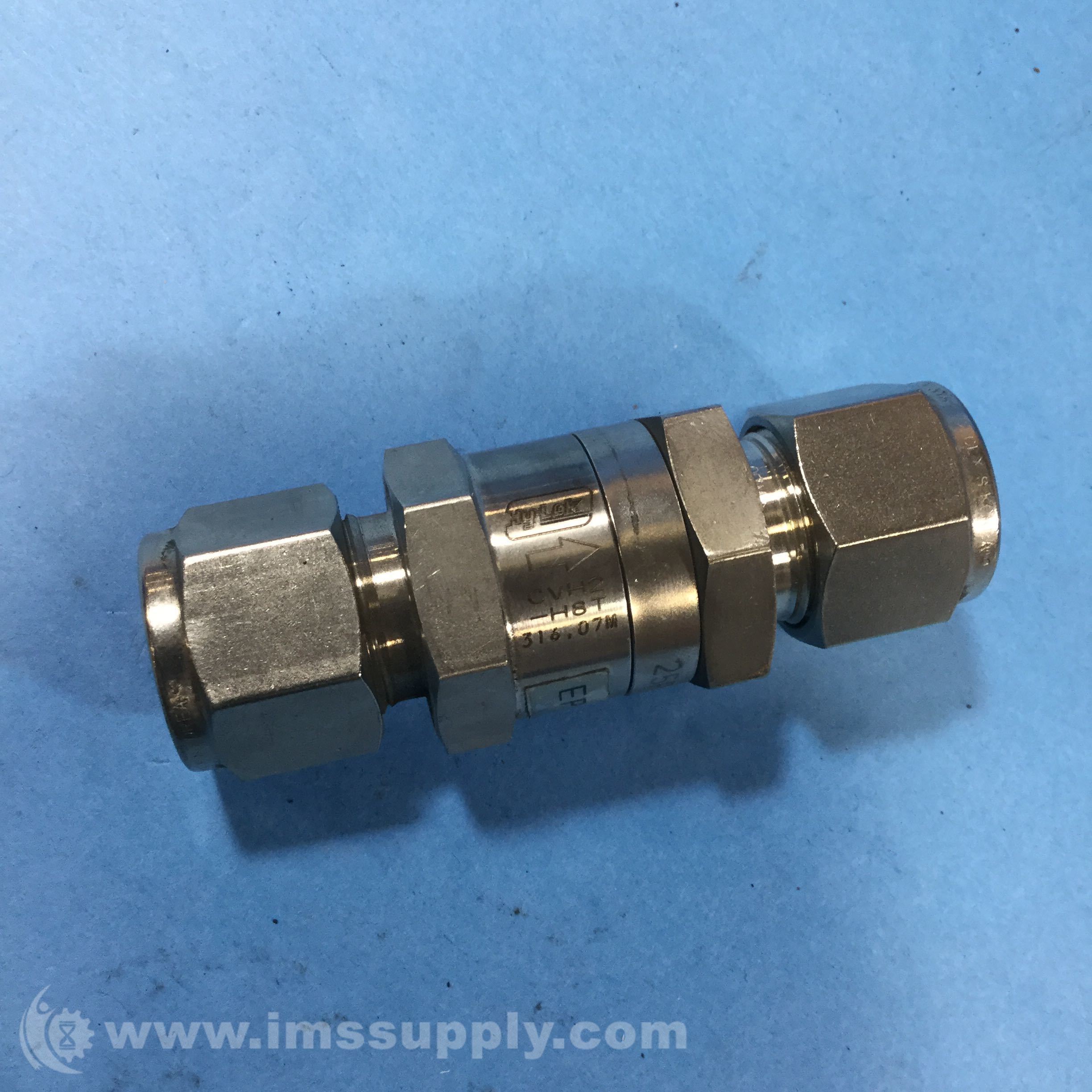 Hy-Lok CVH2-H8T-S316 Compressed Natural Gas Check Valve - IMS Supply