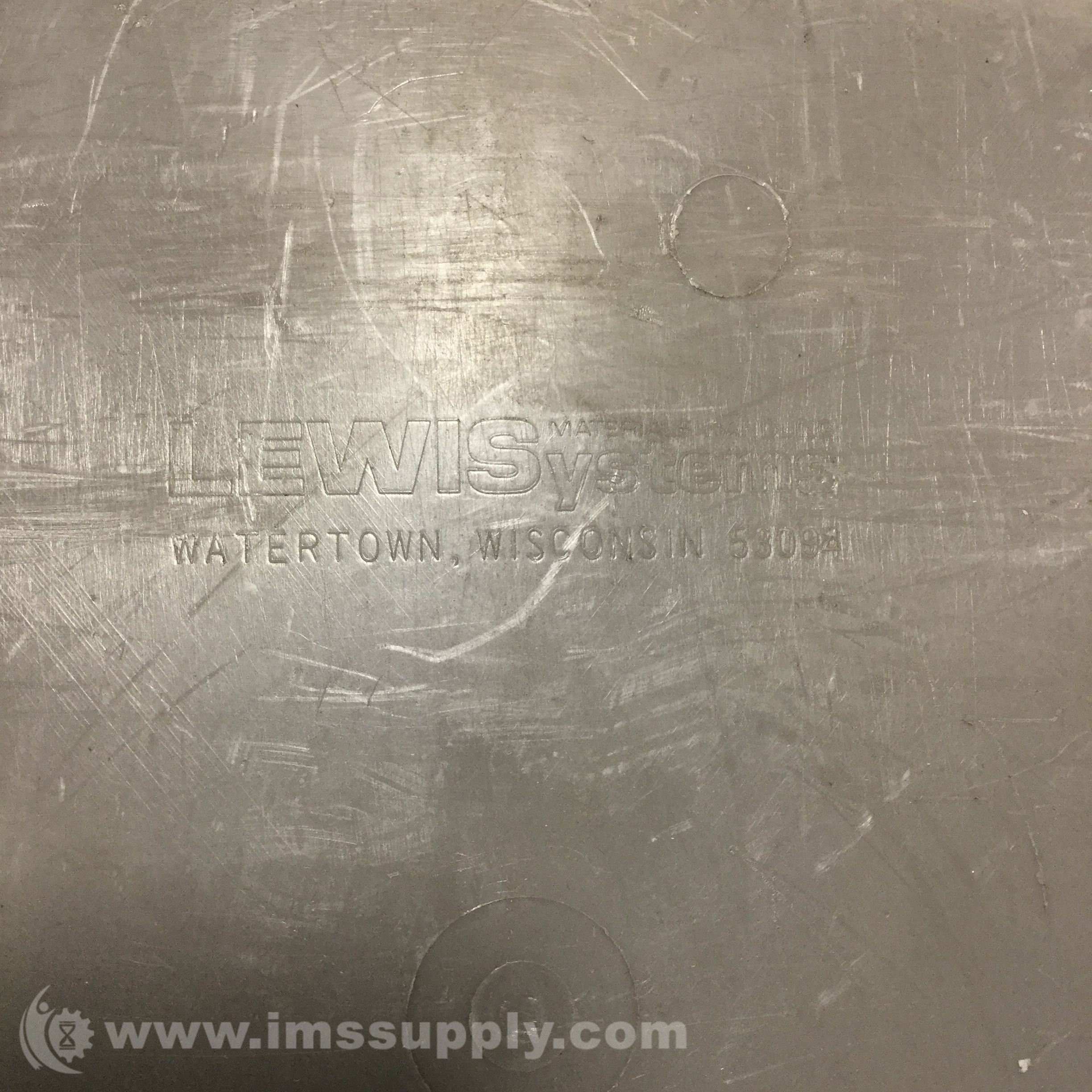 Lewis meterial handling systems DC-1025 Plastic Storage Bin Box - IMS ...