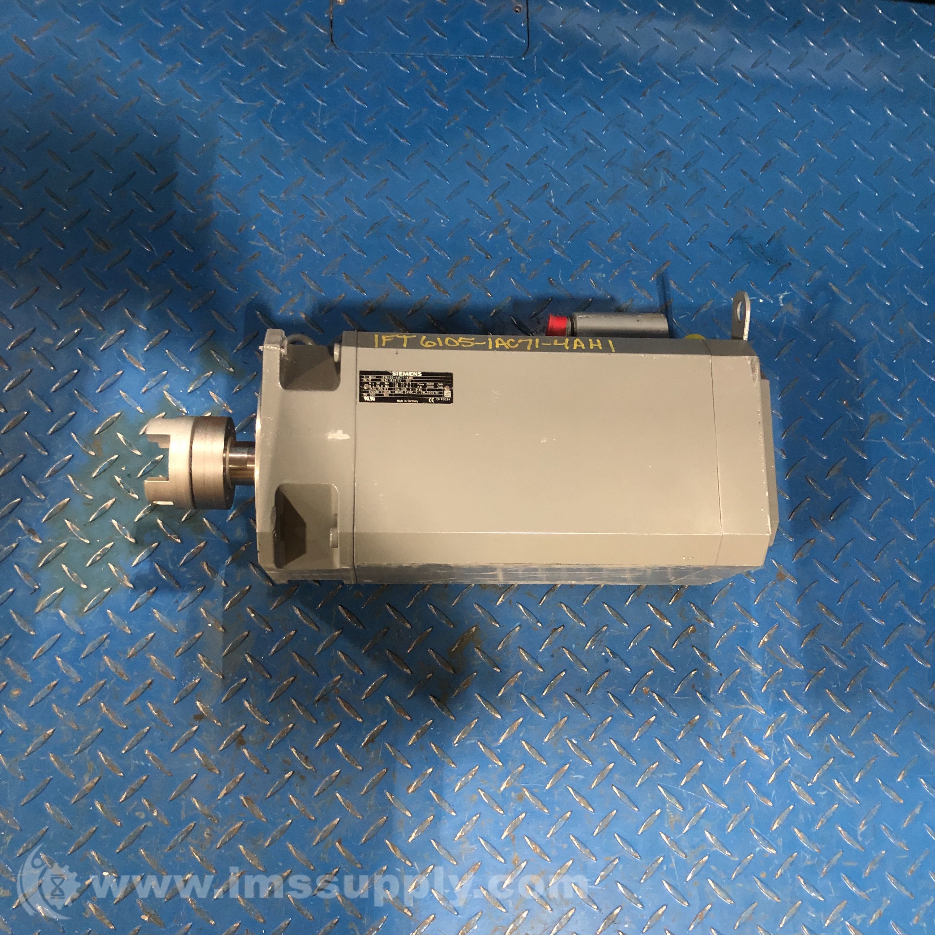 Siemens 1FT6105-1AC71-4AH1 Servo Motor 1FT6 3 Phase 21.4AMP - IMS Supply