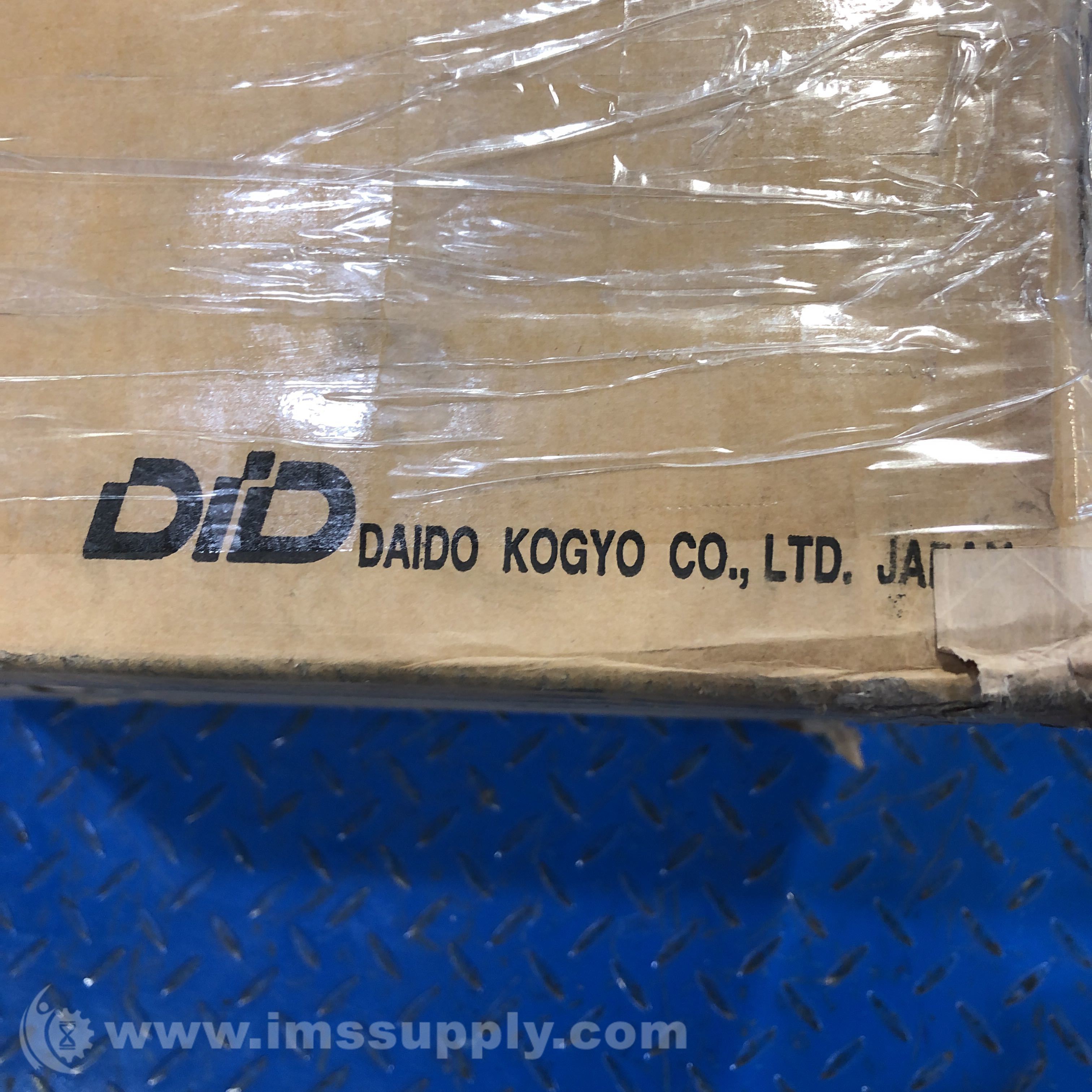 Daido Corp DID,50SS Box of 2 No. of Links 600 Roller Chain - IMS Supply