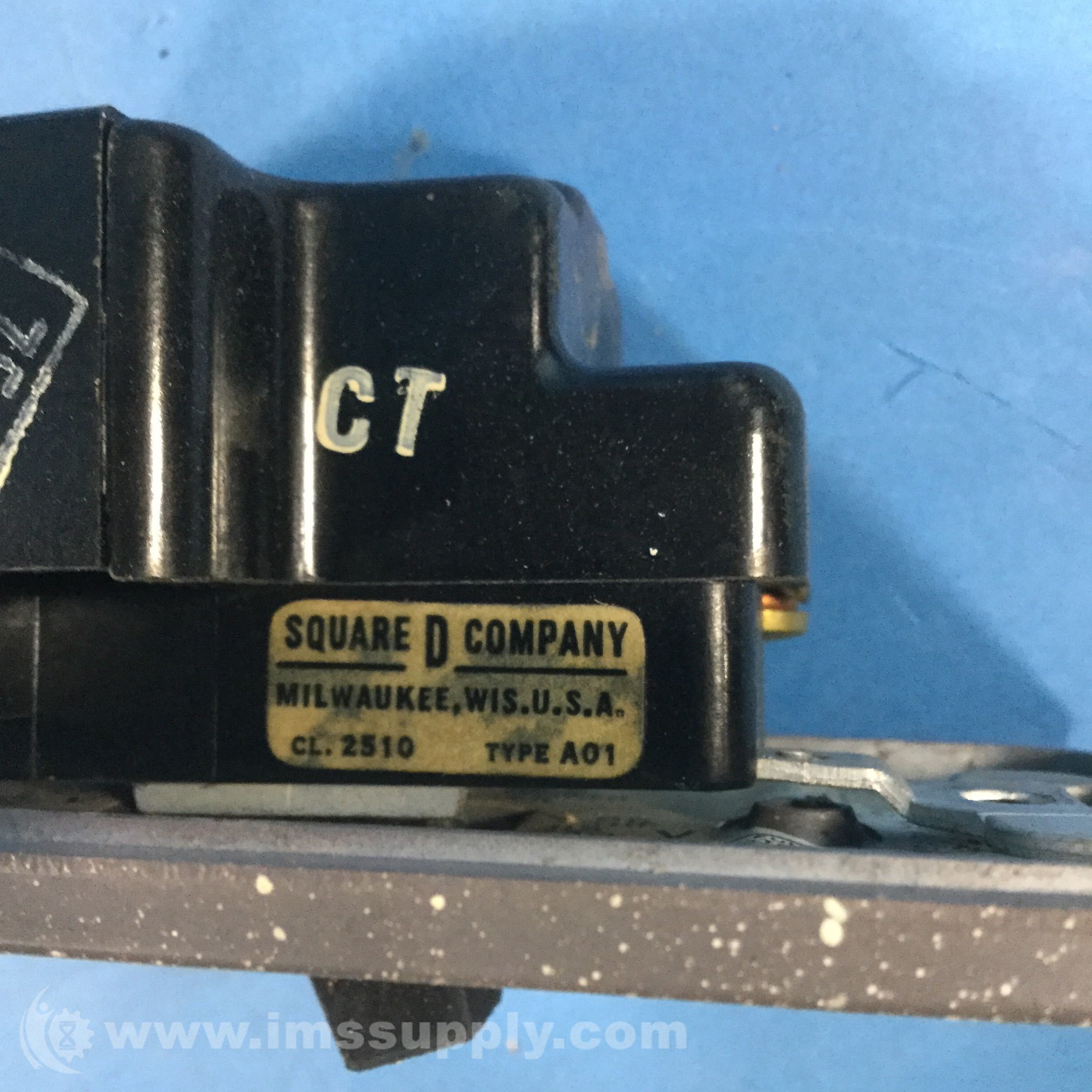 Square D 2510-AO1 Manual Starter, 2 Pole, 115-230 VAC/DC - IMS Supply