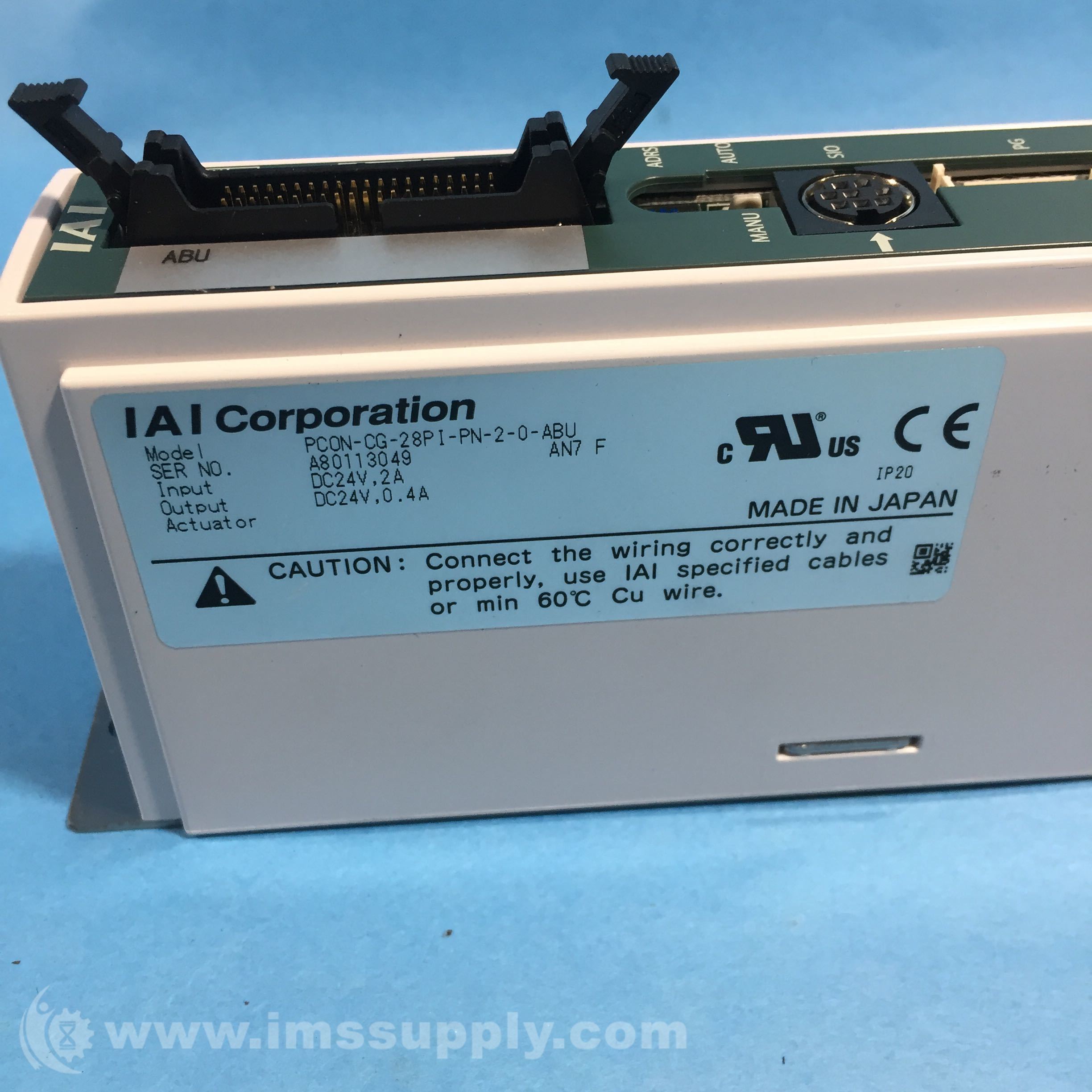 IAI America, Inc PCON-CG-28PI-PN-2-0-ABU Actuator Controller - IMS Supply