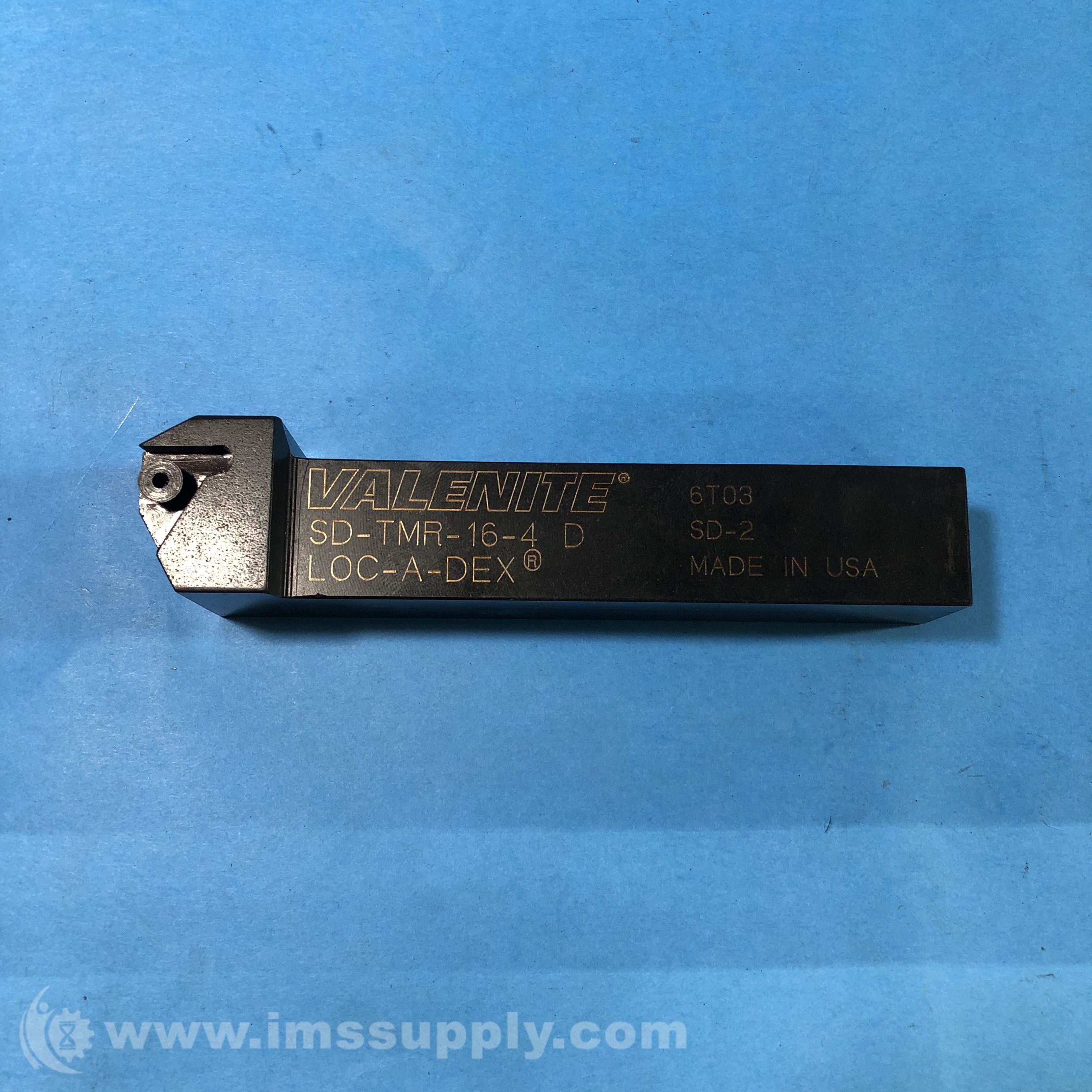 Valenite SD-TMR-16-4 D Threading / Grooving Tool Holder - IMS Supply