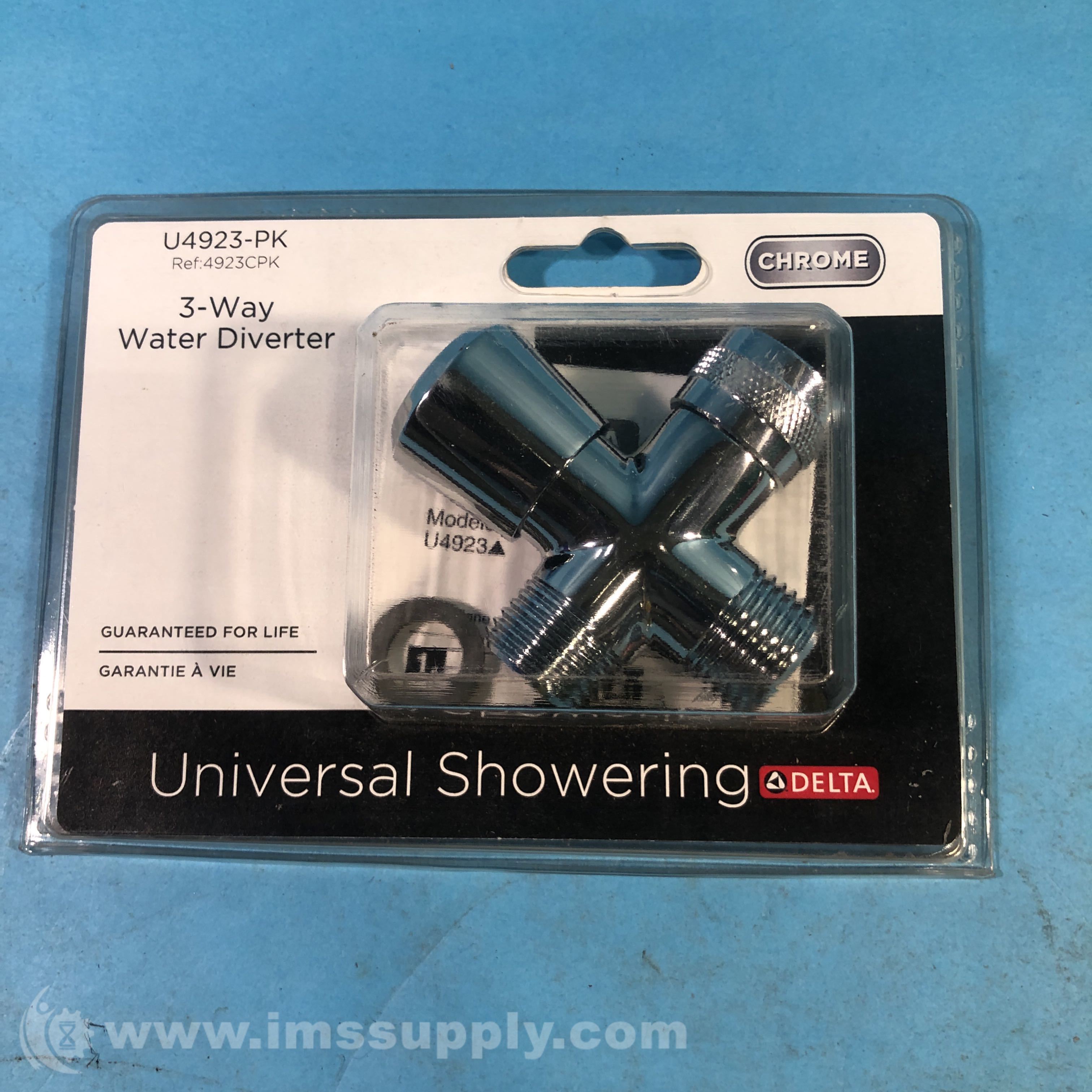 DELTA U4923-PK Three Way Shower Arm Diverter for Hand Shower - IMS Supply