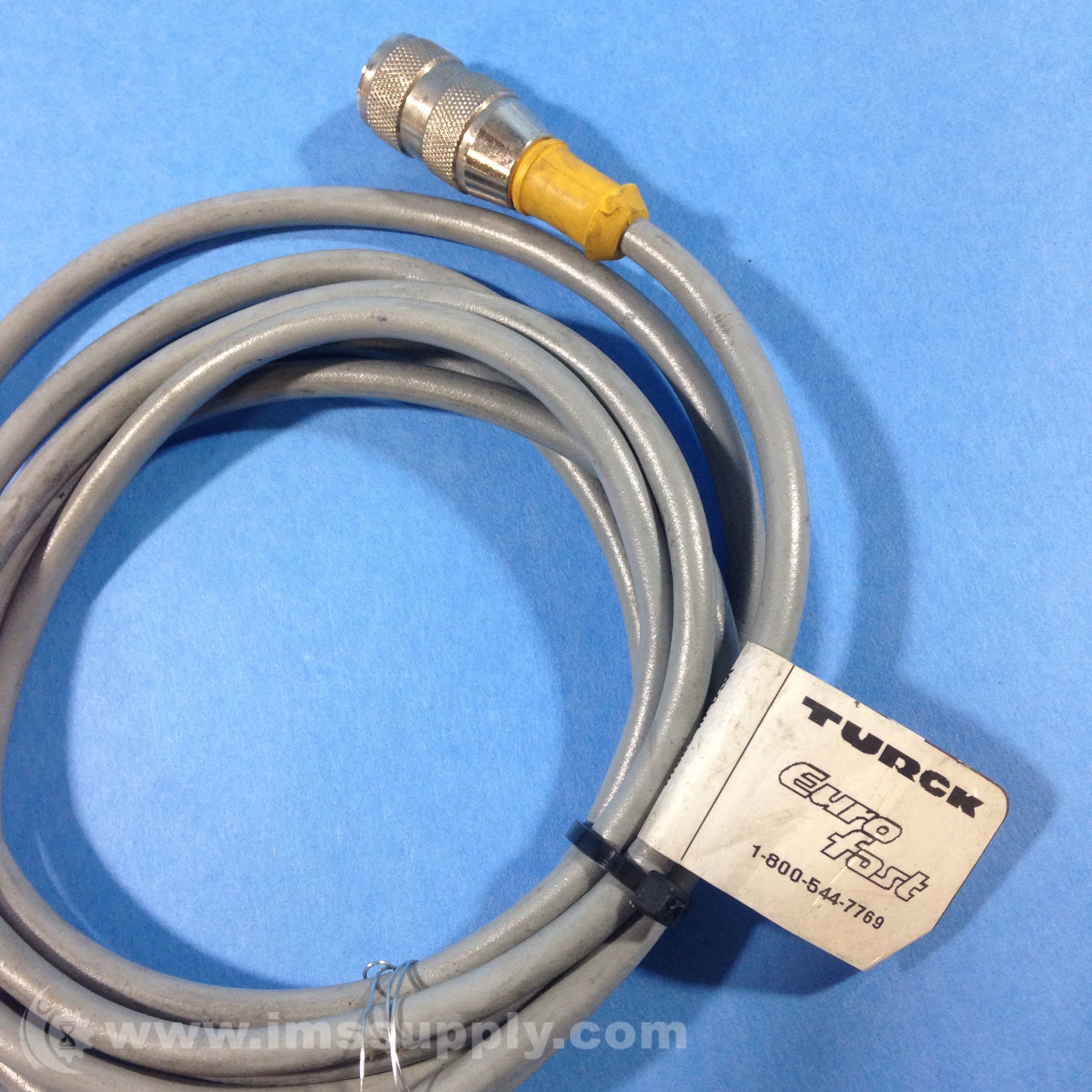 Turck RK 4T-4 Single-End Cordset - IMS Supply