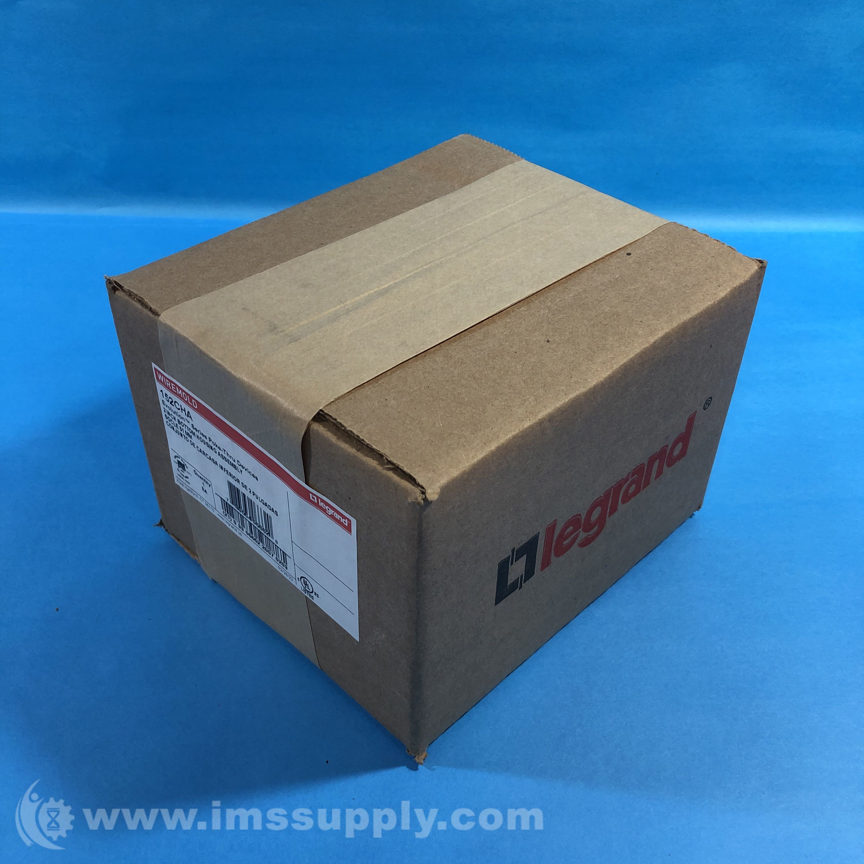 Wiremold 152CHA Evolution 2 Inch Bottom Housing Assembly - IMS Supply