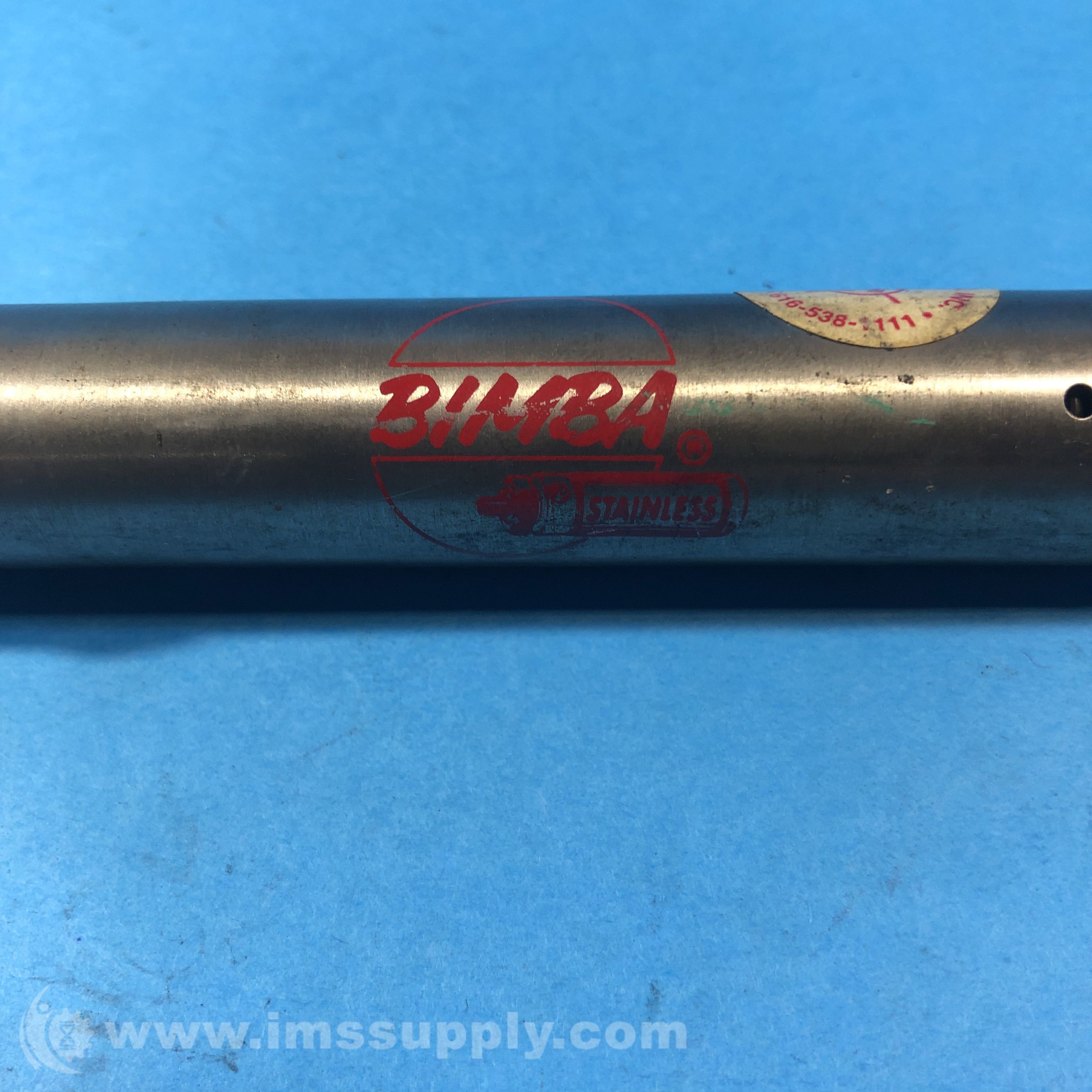 Bimba 041.5-R Pneumatic Cylinder - IMS Supply