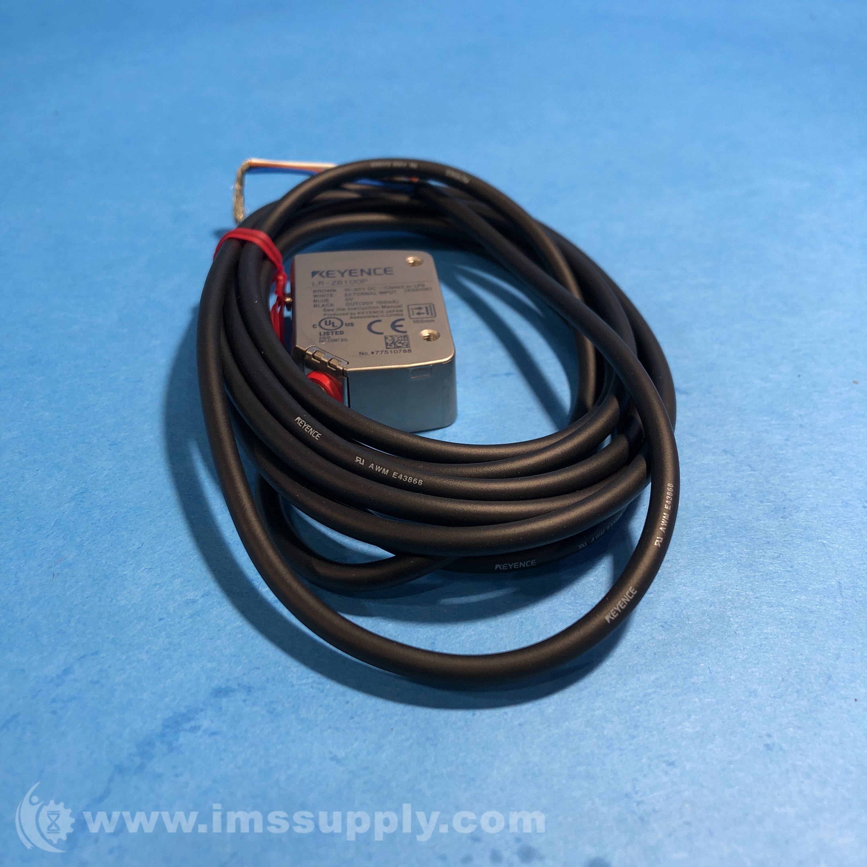 Keyence LR-ZB100P Rectangular Distance Based Laser Sensor - IMS Supply