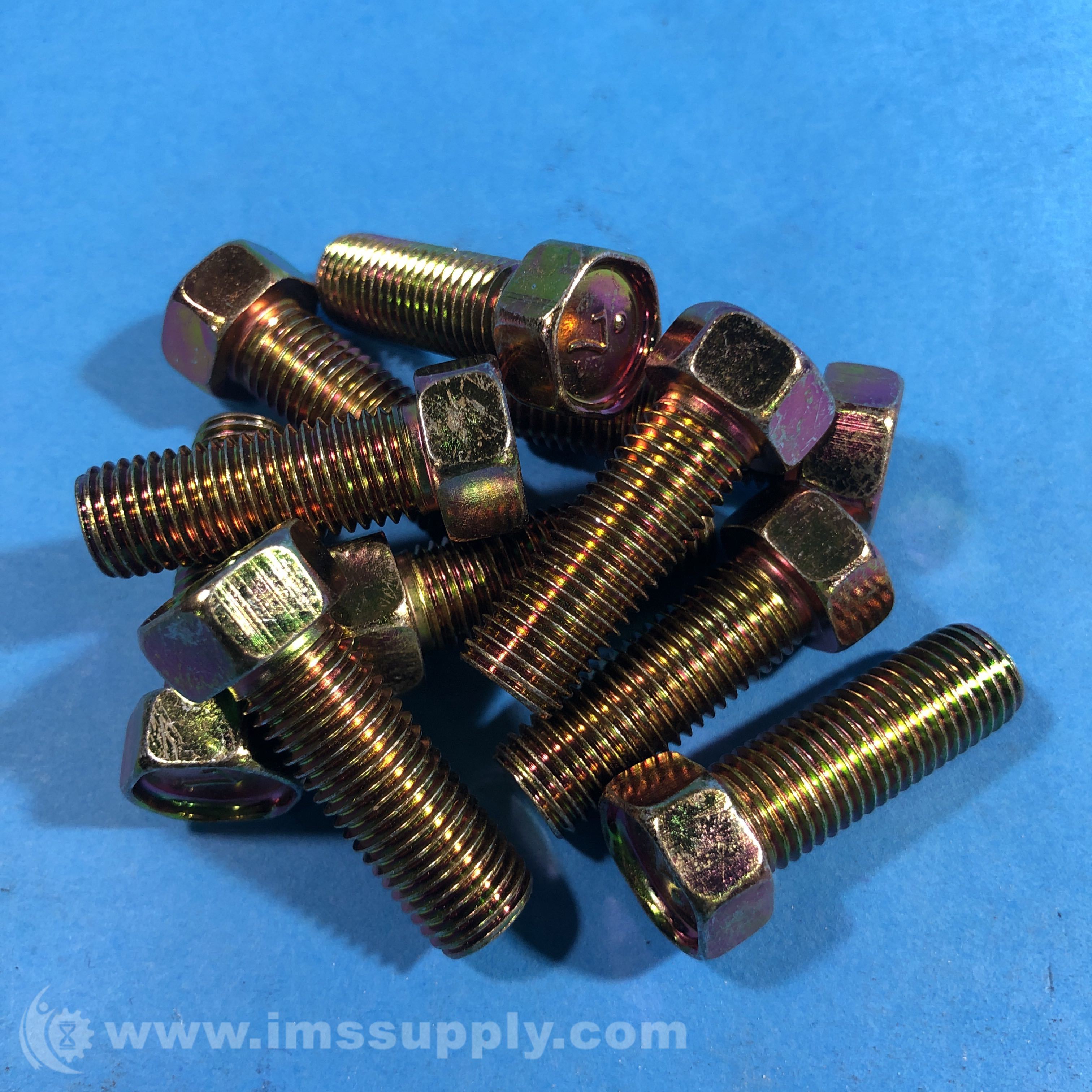 Kubota 01173-51028 Pack of 10 M12x1.25x35mm Bolts - IMS Supply