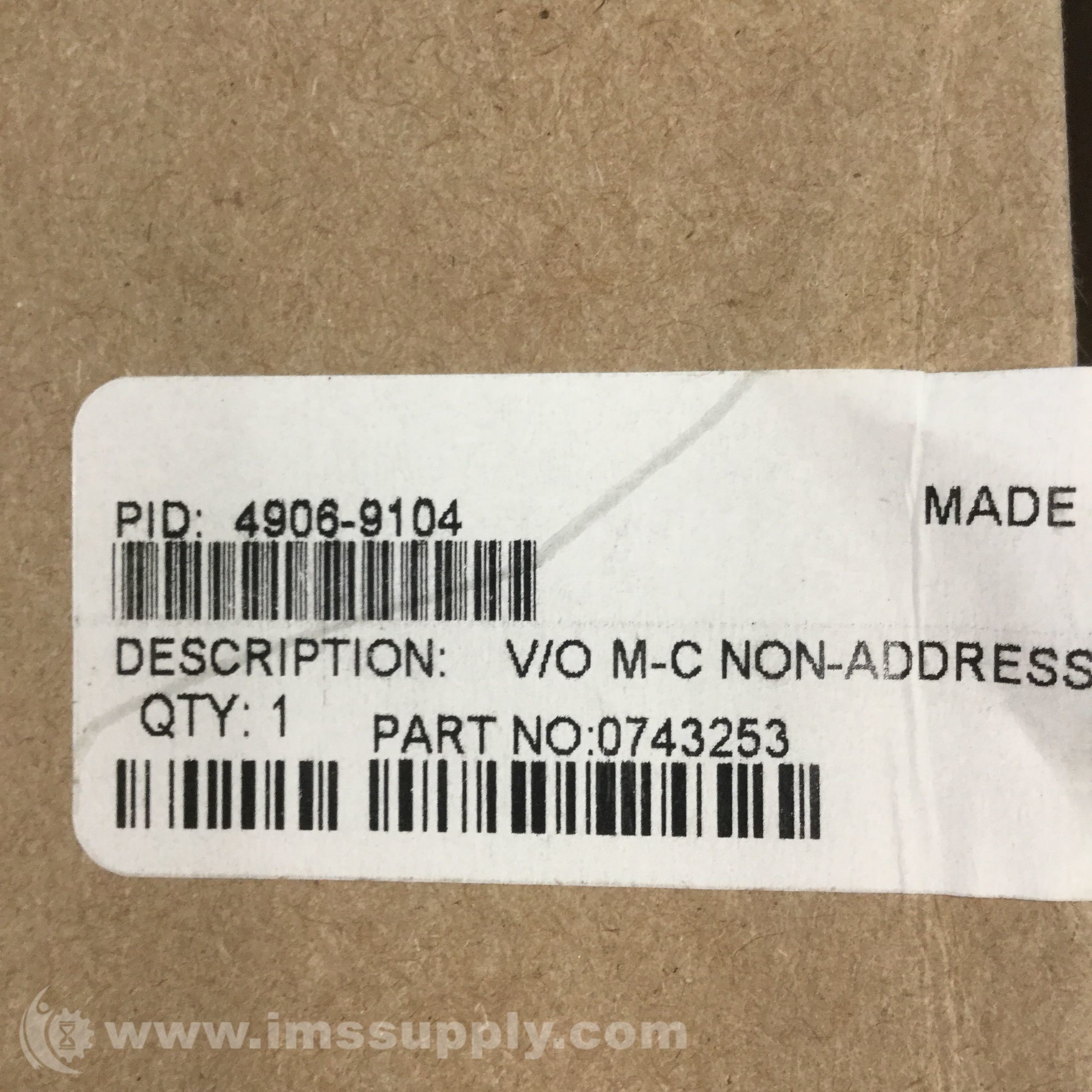 Simplex 4906-9104 0743253 White Ceiling Mount Strobe - IMS Supply