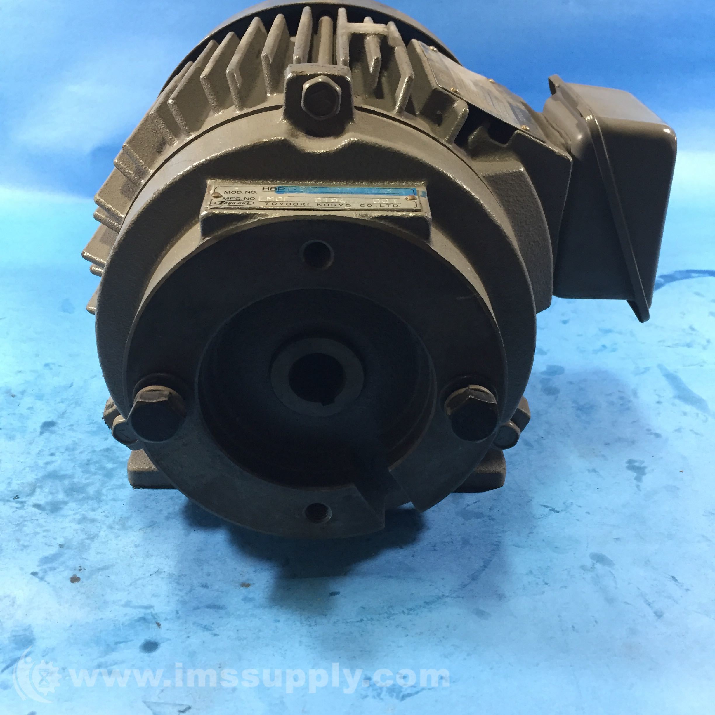 Toyo-Oki HBPP-8C4-VC2V-14A3-A Toyo Pump, 3PH Induction Motor - IMS Supply