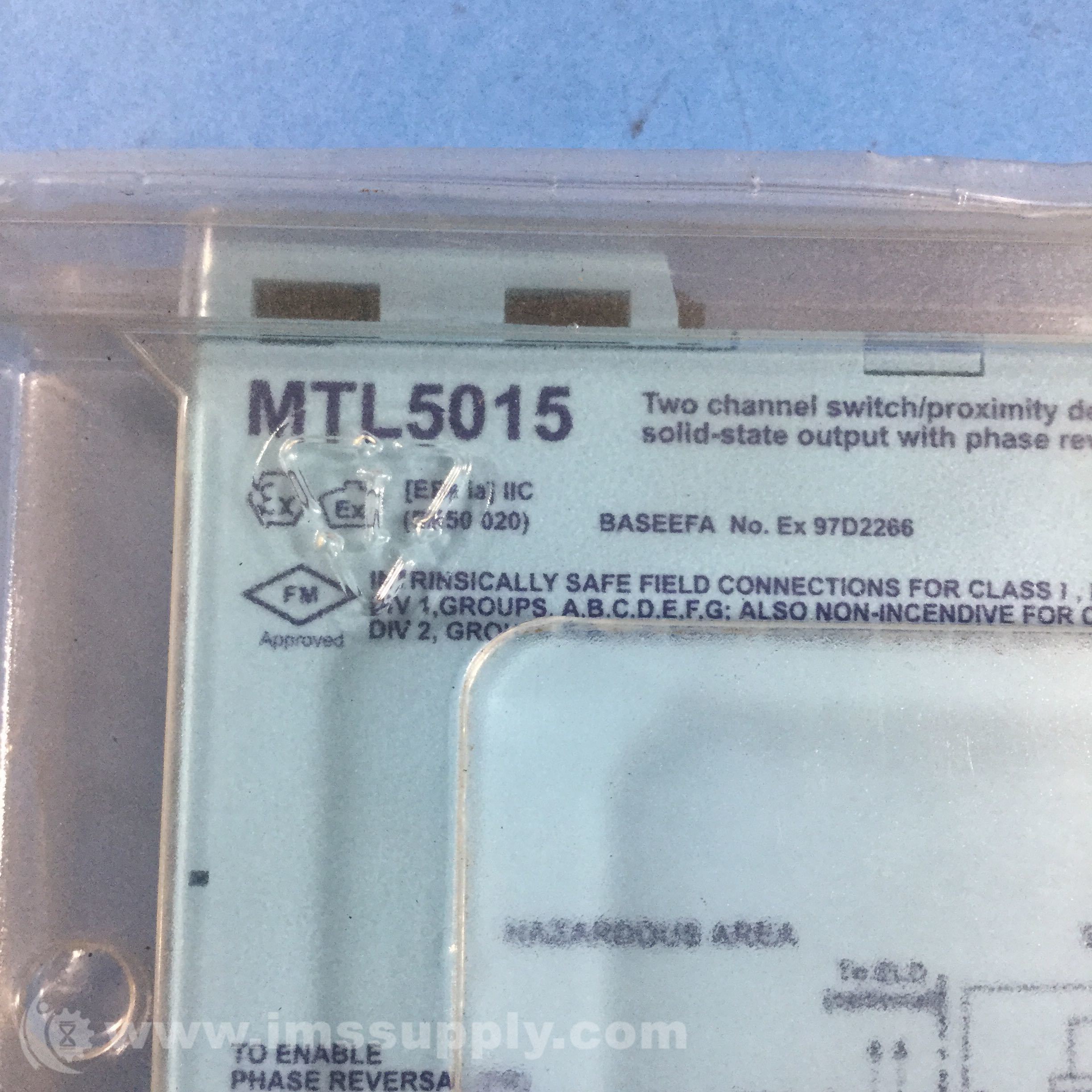 Measurement Technology LTD MTL-5015 Switch/Proximity Detector - IMS Supply